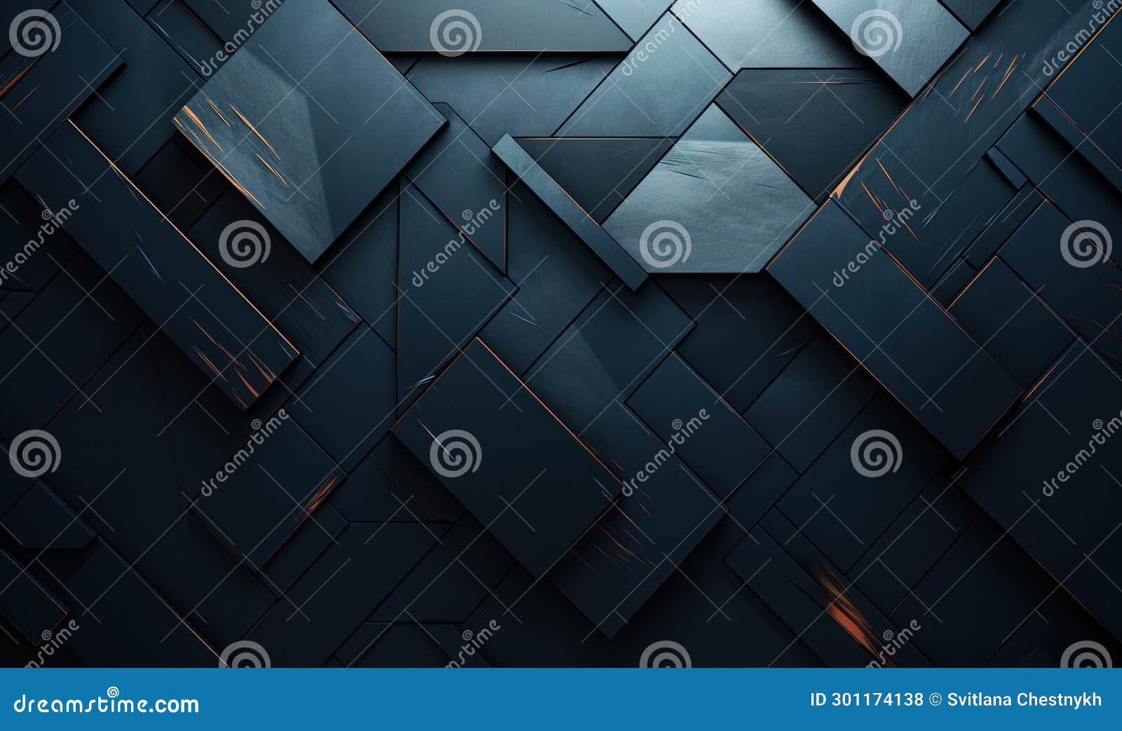 Abstract 3d Background, Dark Broken Geometric Shapes Texture. Stock ...