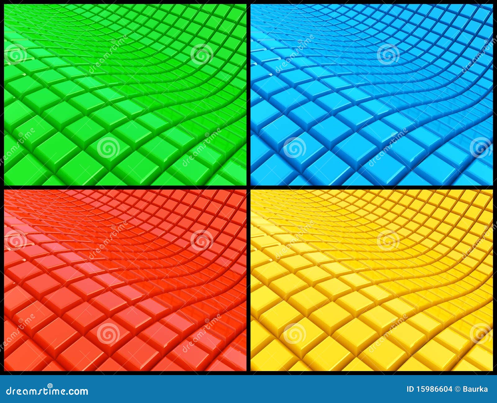 Abstract 3d Backgrounds Set Stock Illustration - Illustration of center ...