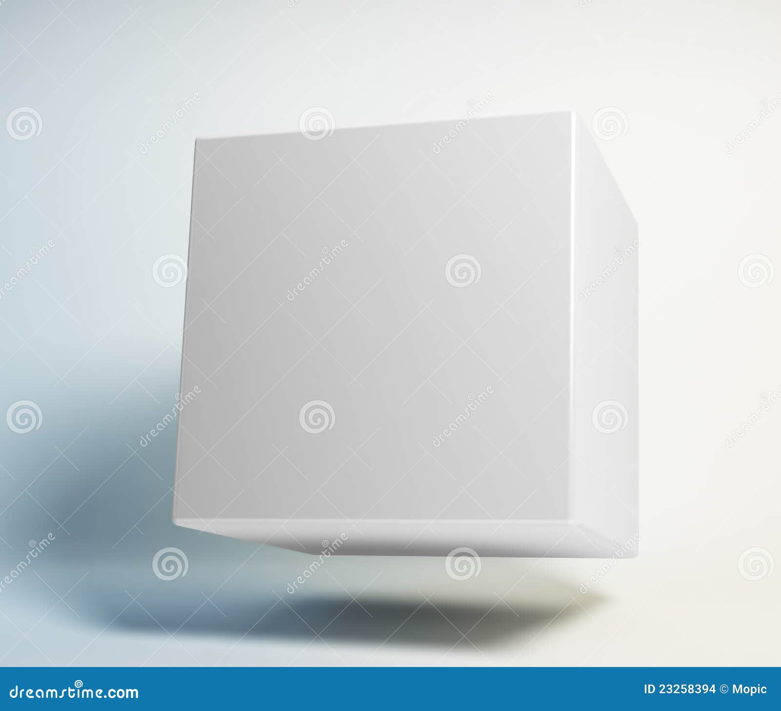 Abstract 3d cube stock illustration. Illustration of clean - 23258394
