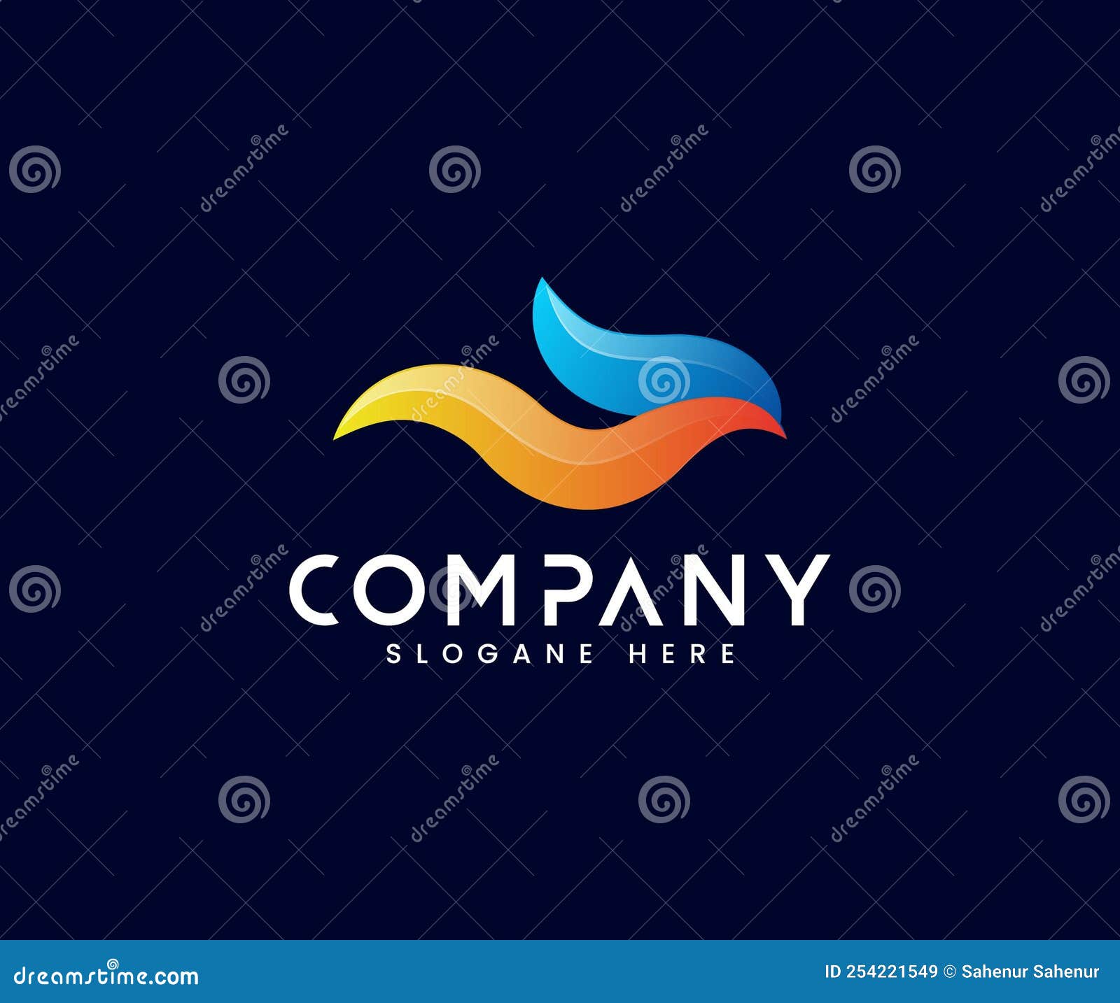 Abstract 3d Modern Bird Logo Design Stock Vector - Illustration of ...