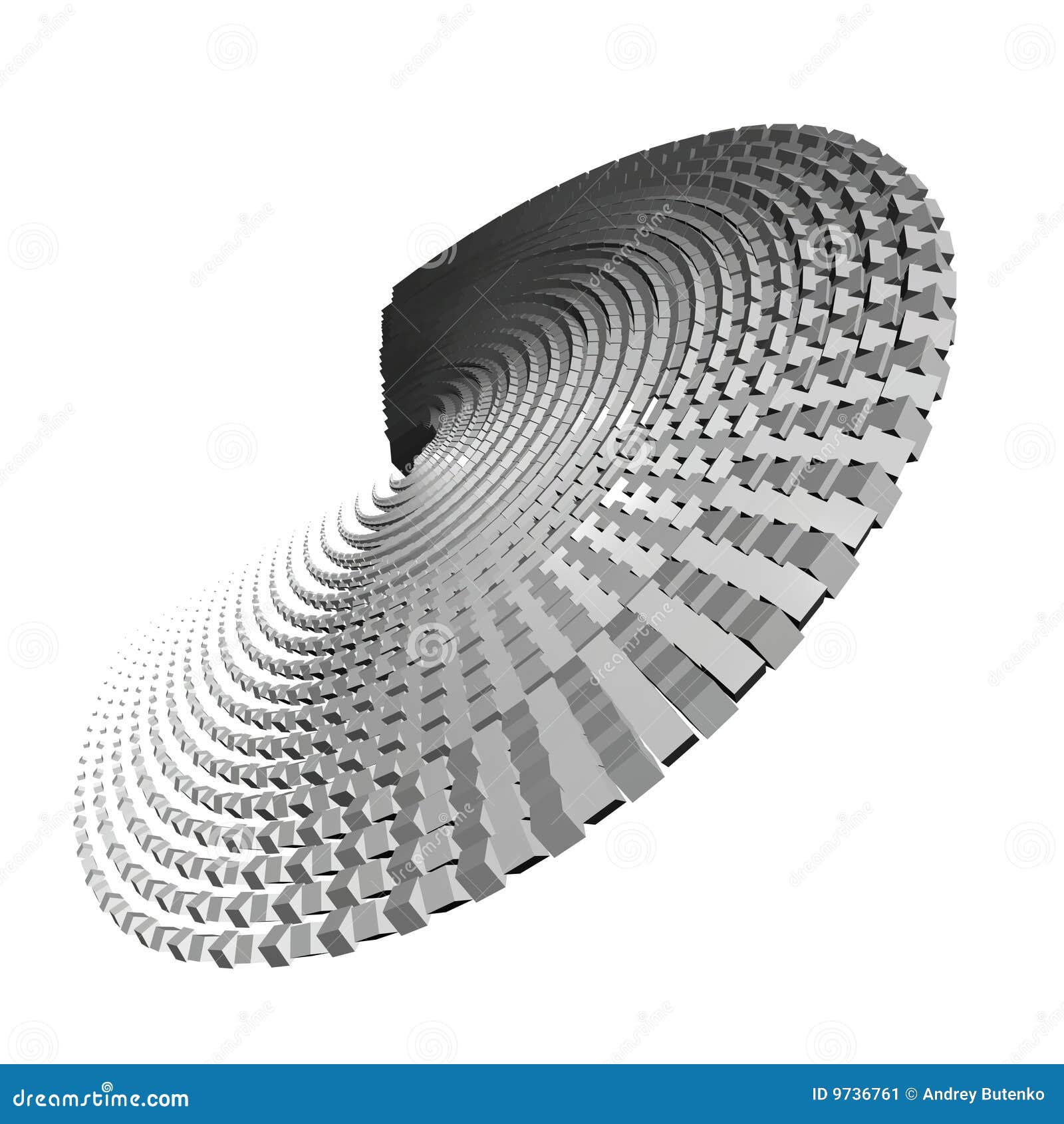 Abstract 3D patroon stock illustratie. Illustration of cirkel - 9736761