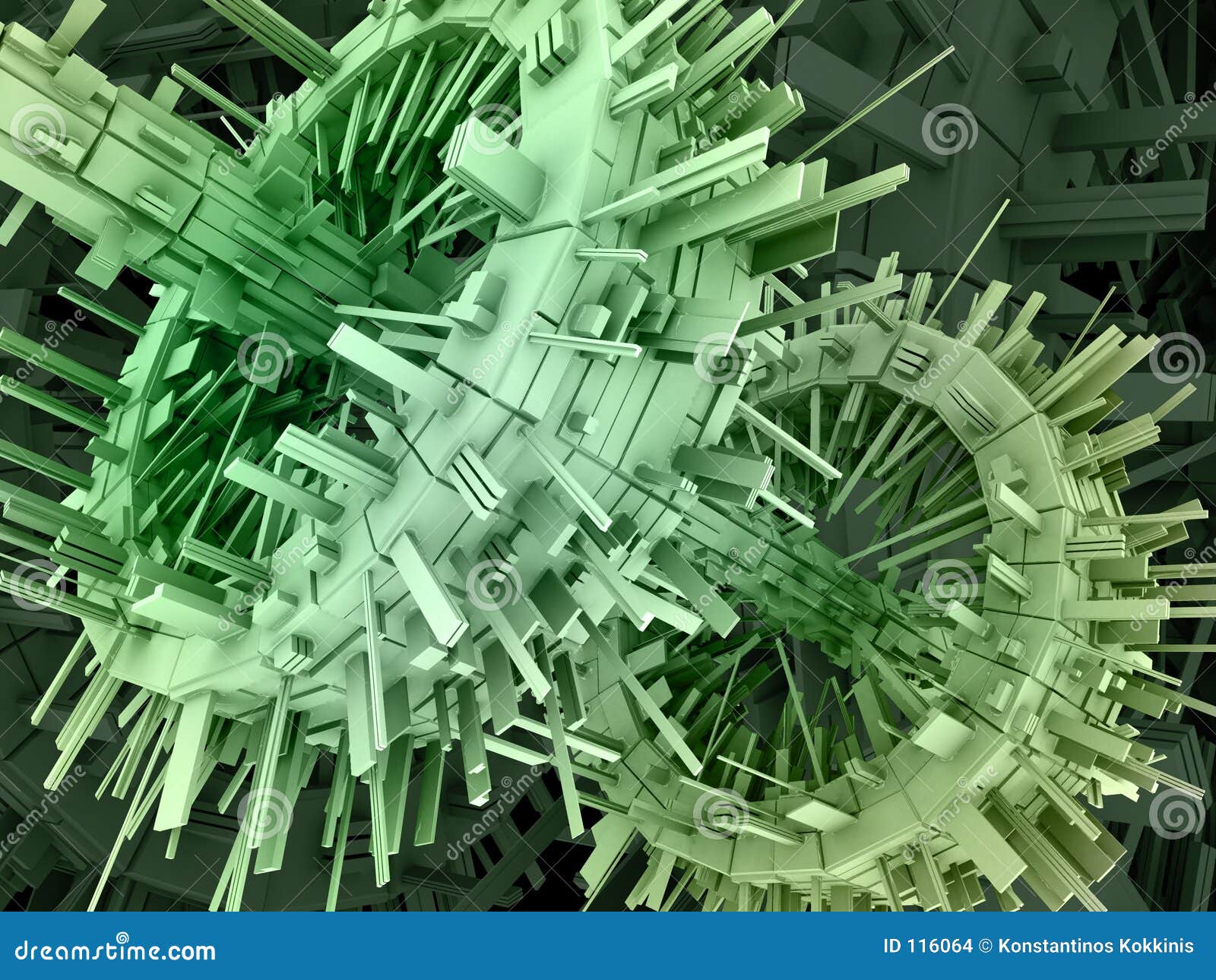 Abstract 3d Shape/background Stock Illustration - Illustration of shape ...