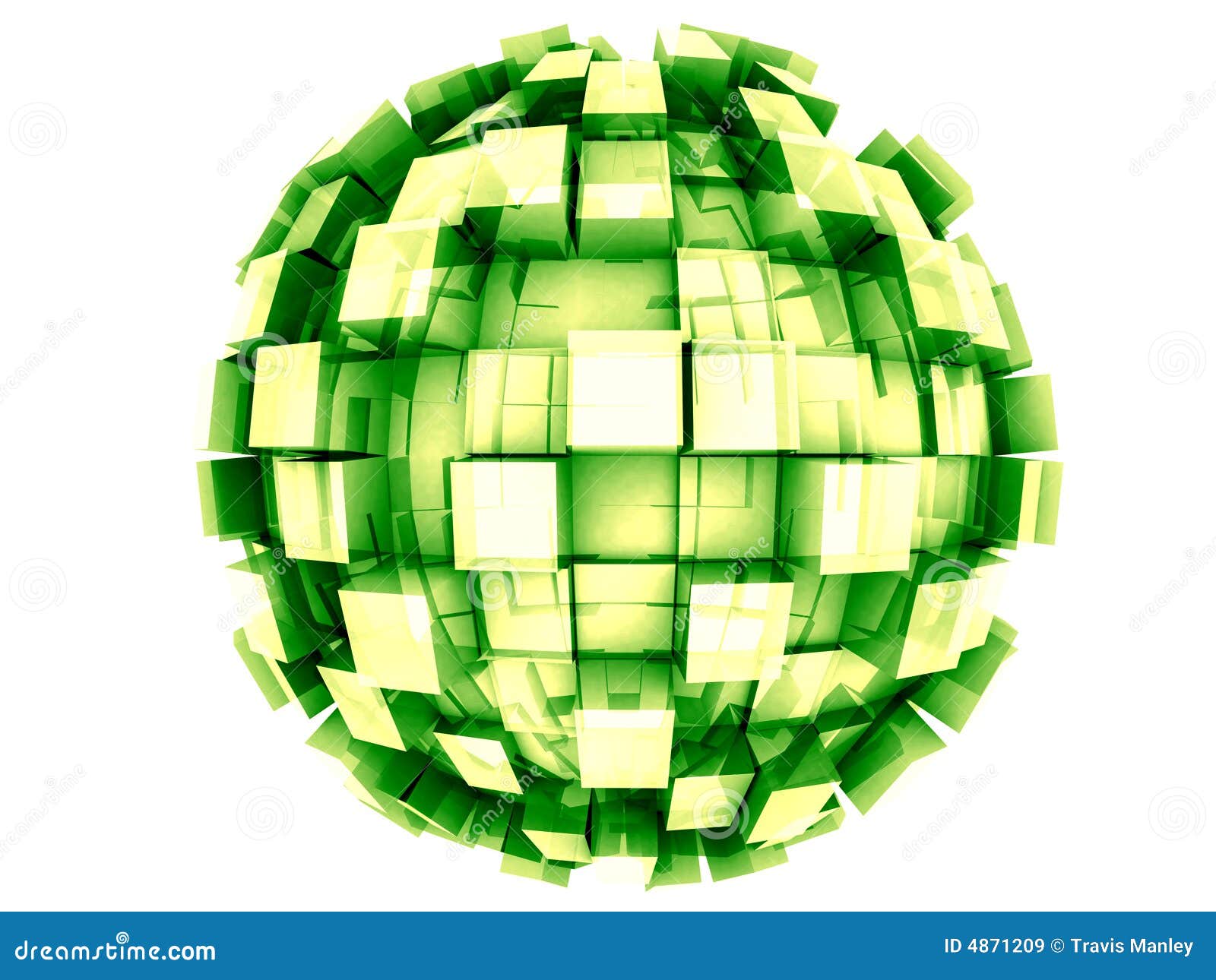 Abstract 3d Sphere stock illustration. Illustration of sphere - 4871209