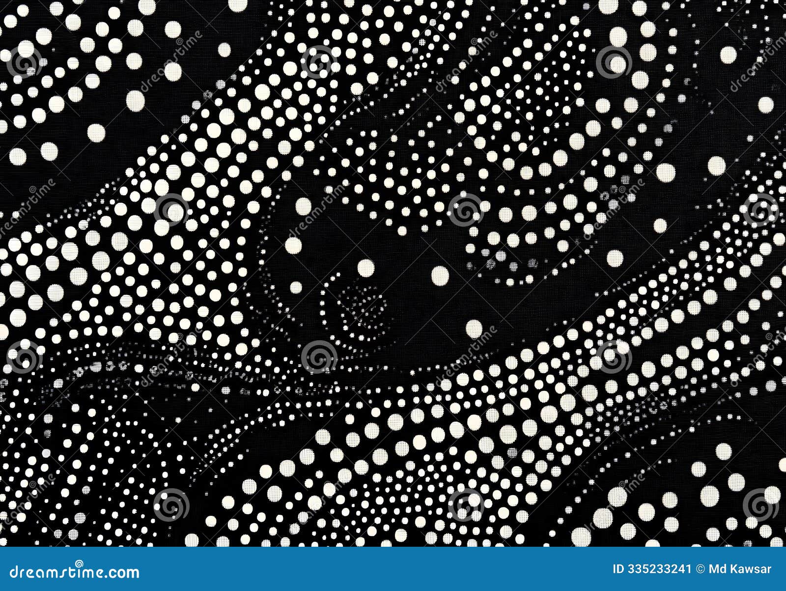 Abstract Aboriginal Dot Painting Pattern Stock Illustration ...