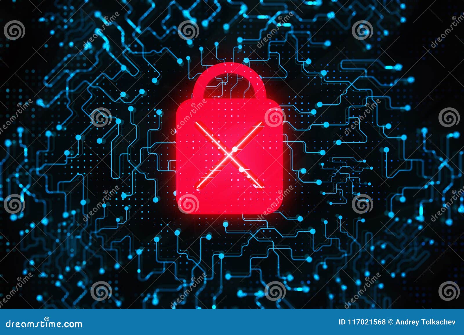 Access denied background stock illustration. Illustration of data ...