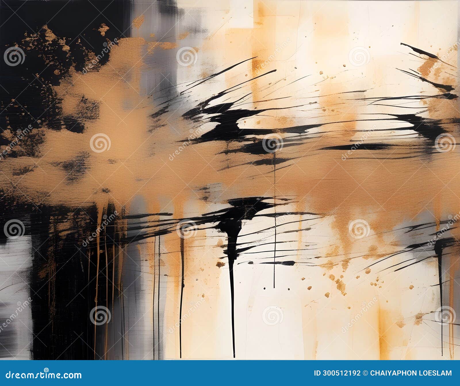 Abstract Acrylic Paint Background. Creative Abstract Hand Painted ...