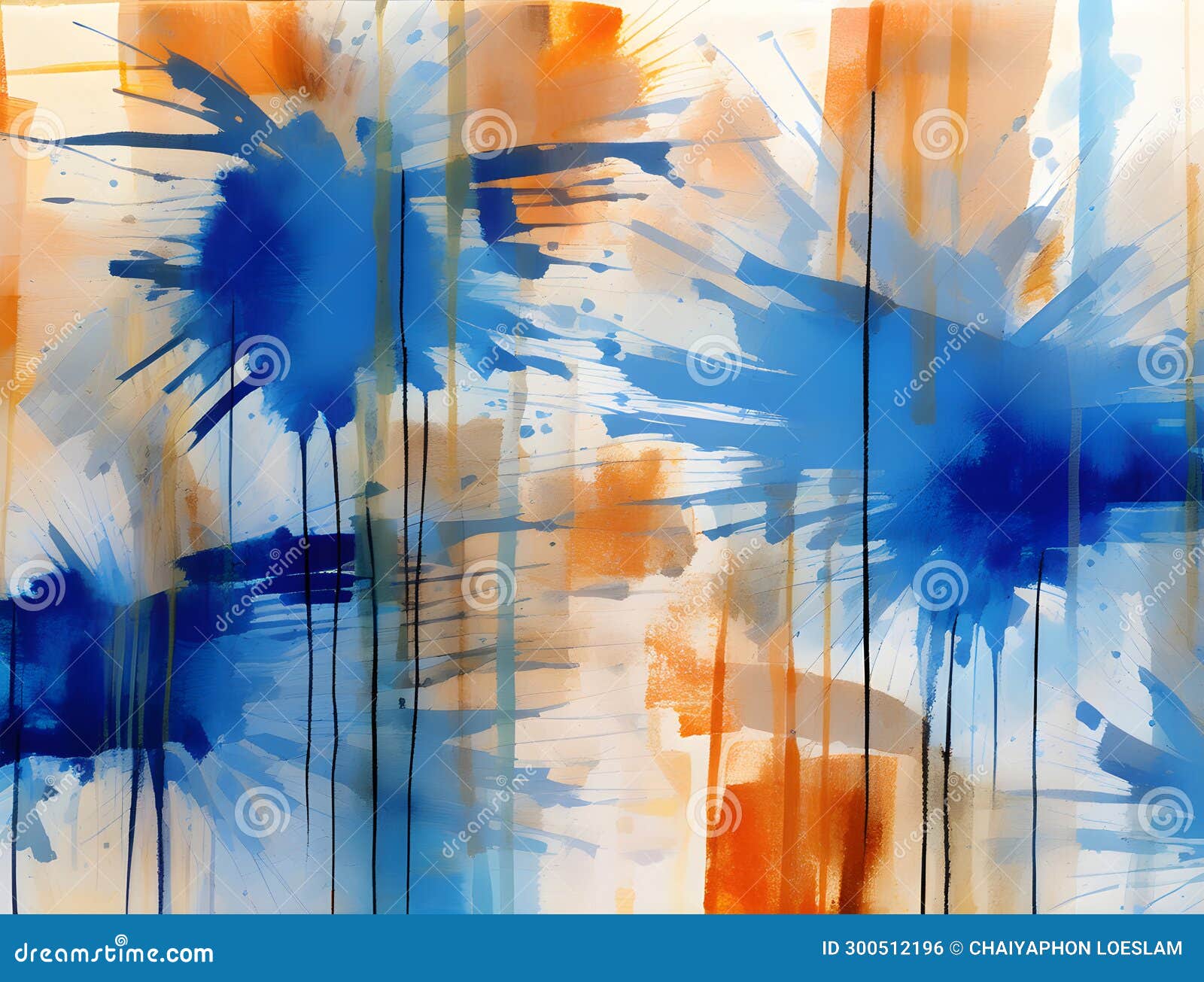 Abstract Acrylic Paint Background. Creative Abstract Hand Painted Background, Wallpaper Stock ...