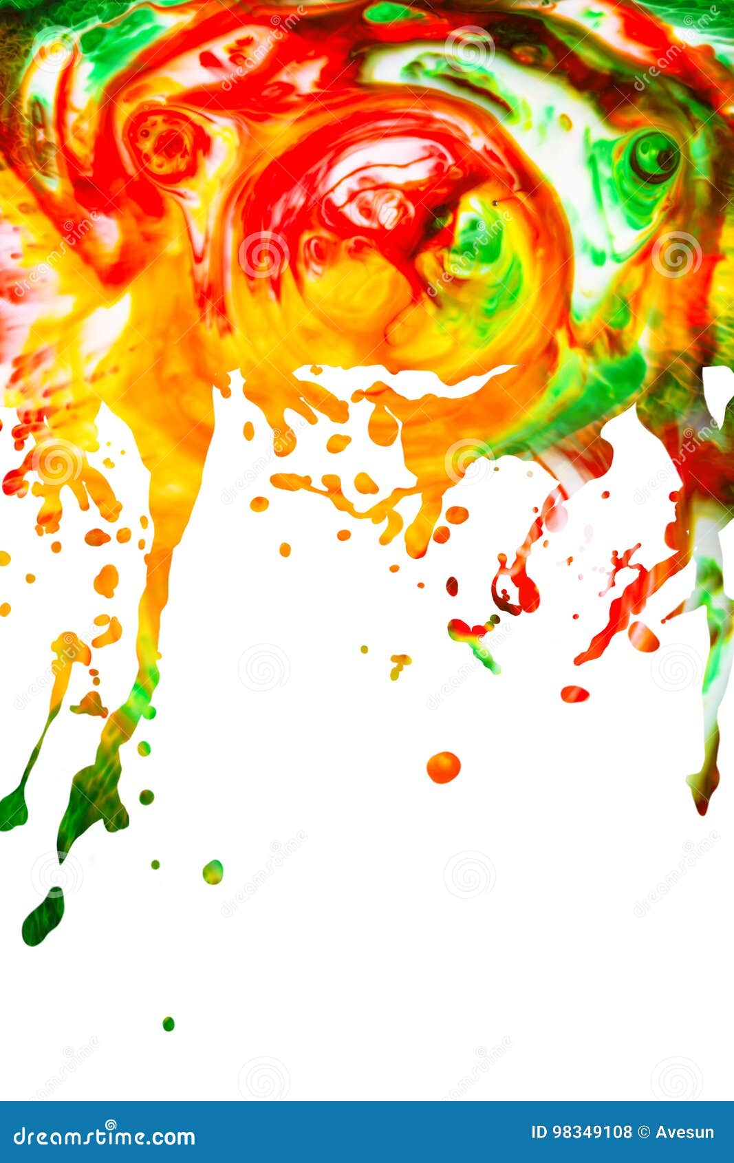 Abstract Acrylic Paint Splash Background Stock Photo - Image of color ...