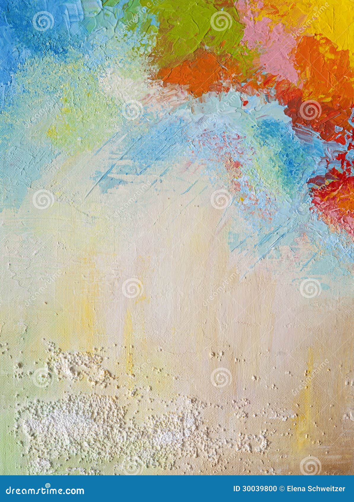 Abstract acrylic painting stock photo. Image of colors - 30039800