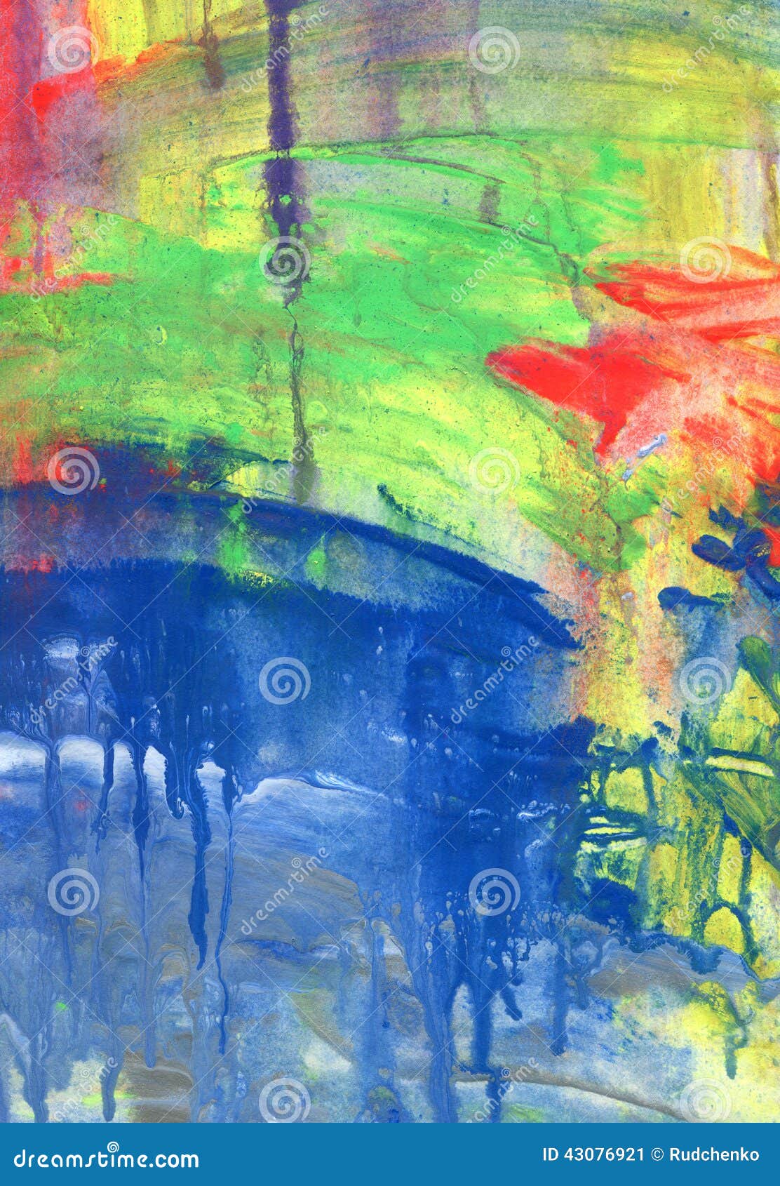 Abstract Acrylic and Watercolor Background. Stock Image - Image of ...
