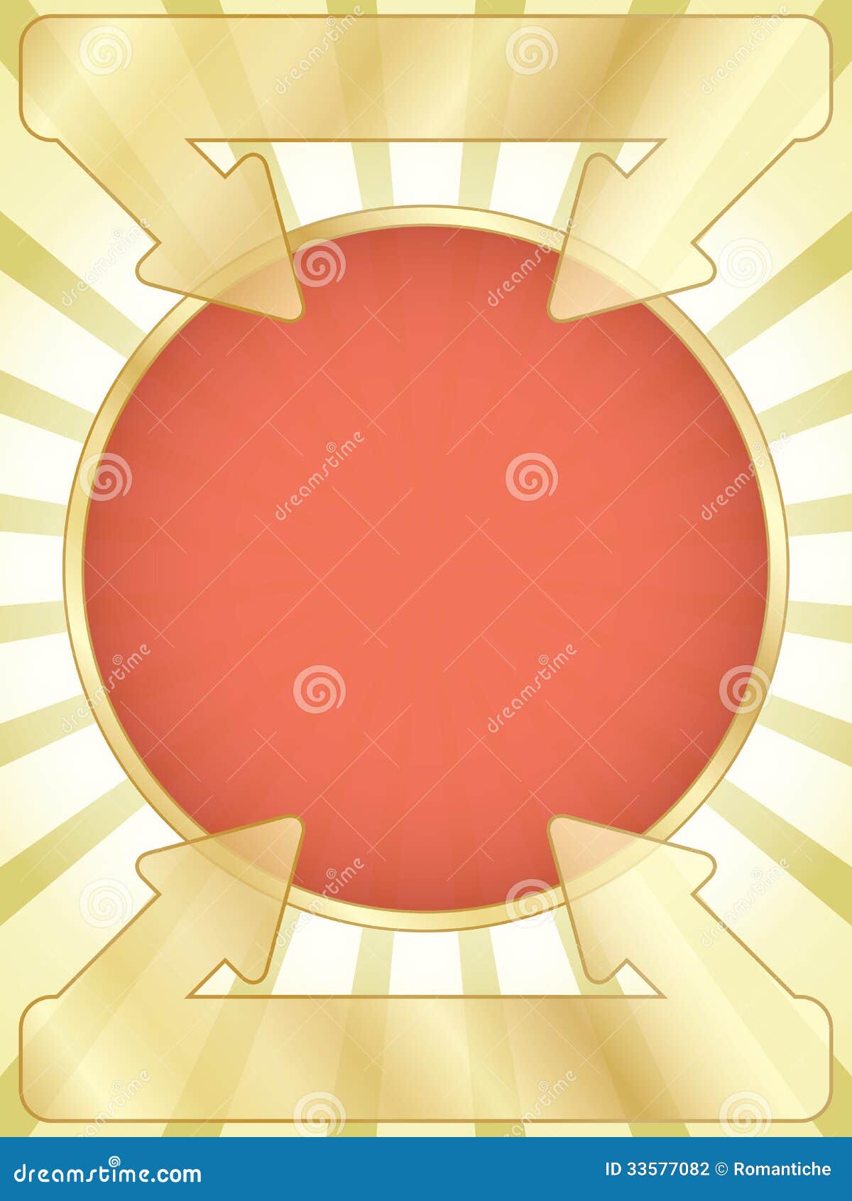 Abstract Advertisement Bill Template Stock Vector - Illustration of ...