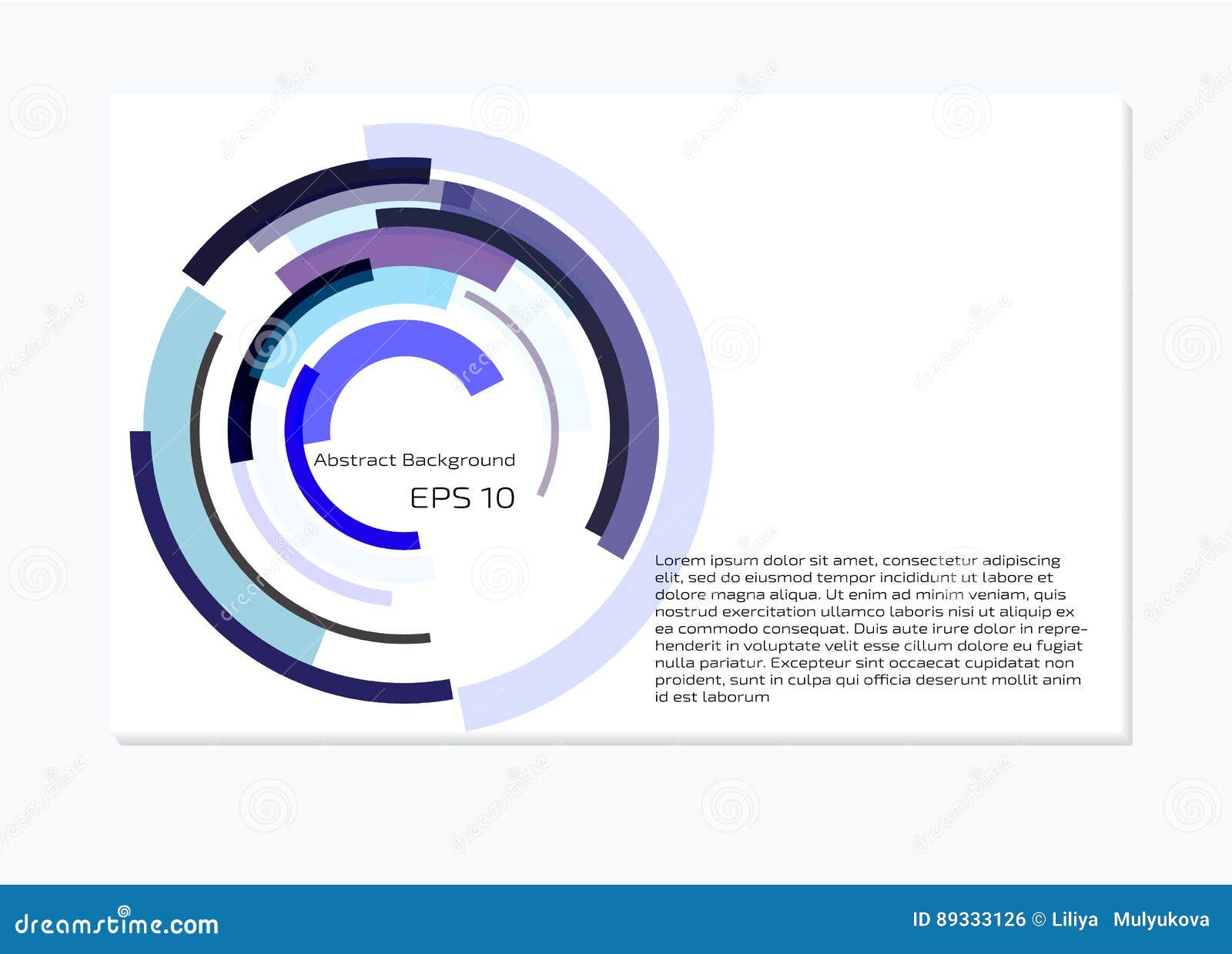 Abstract Advertising Banner Stock Vector - Illustration of decoration ...