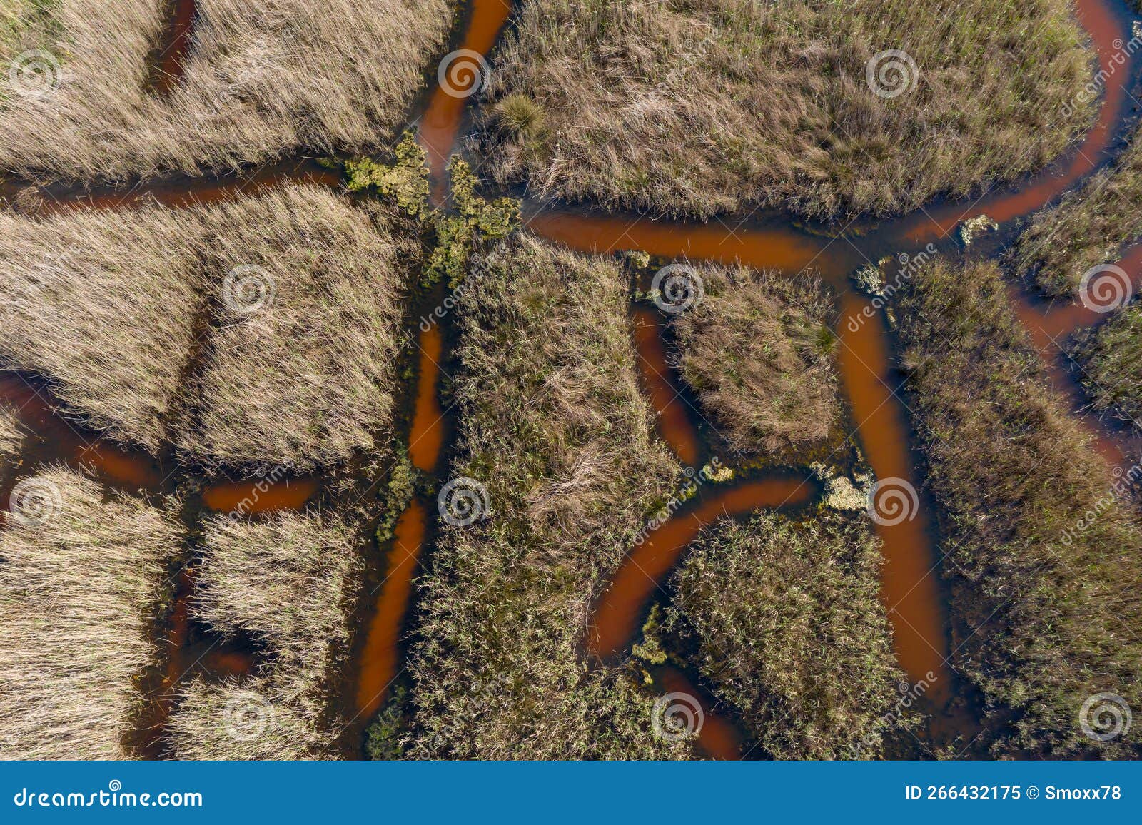 Abstract Aerial Landscape of a Lake Stock Image - Image of natural ...