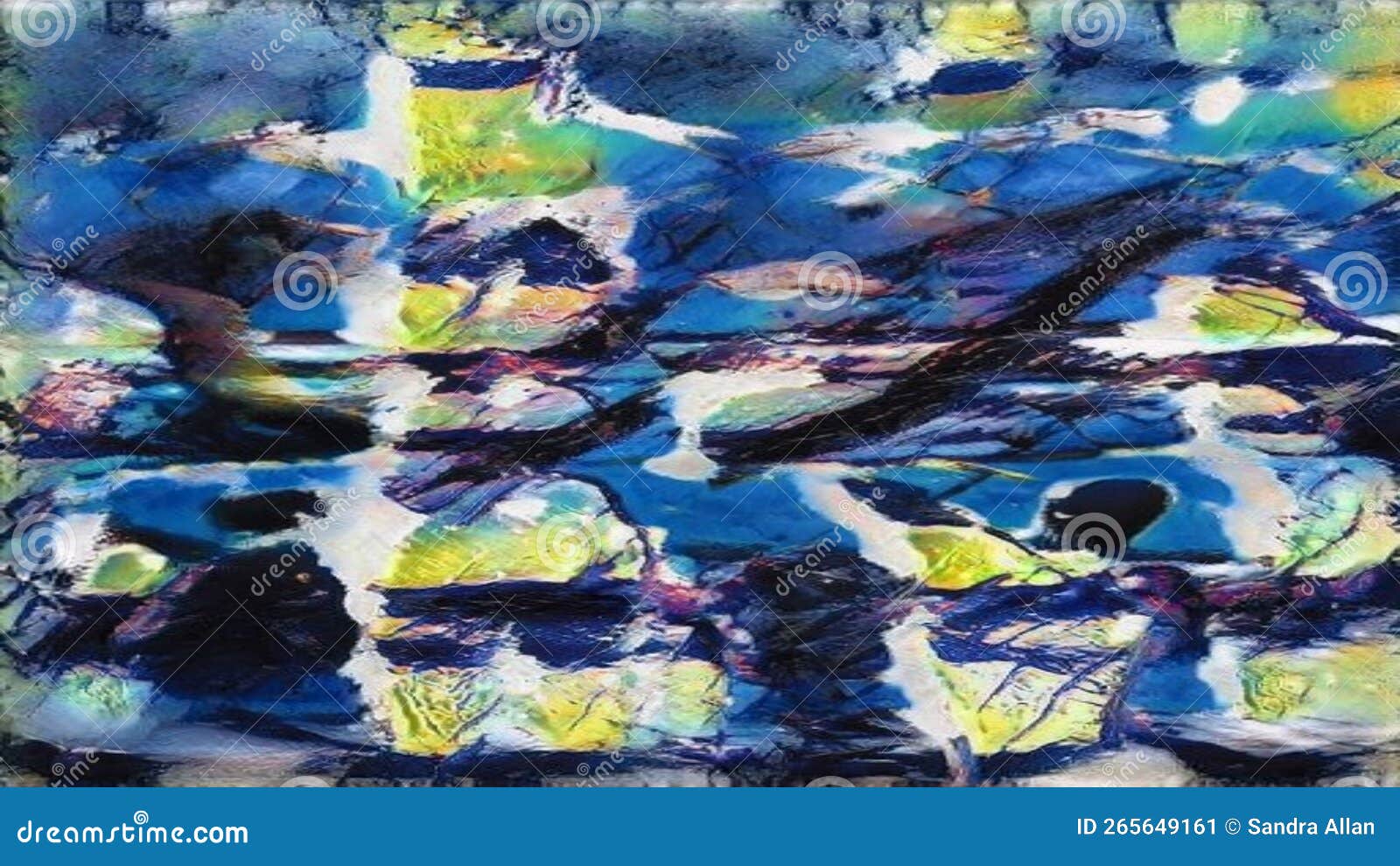 Abstract Aesthetic Theme Wallpaper Design Stock Illustration ...