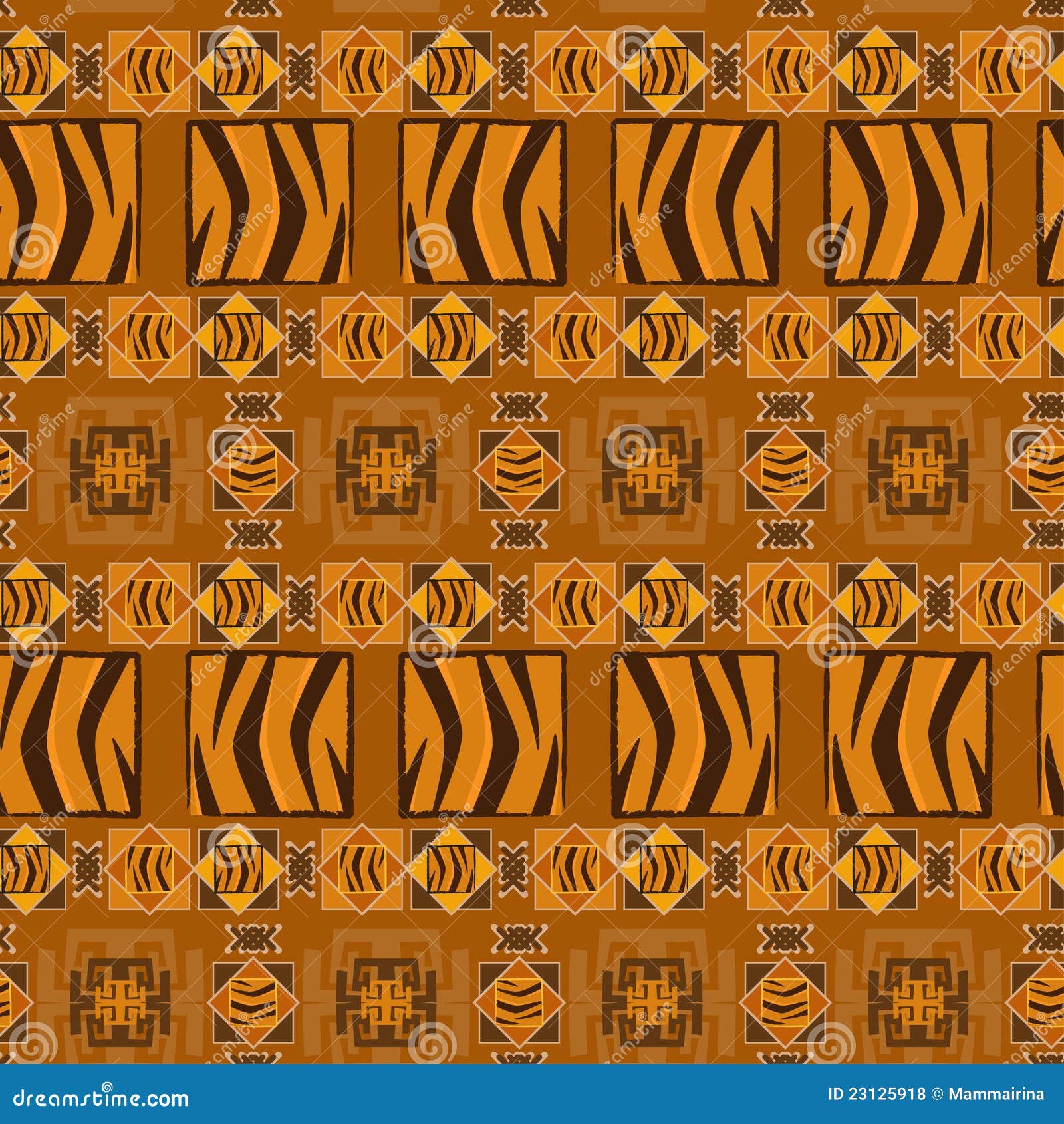 Abstract African Background Stock Vector - Illustration of decor, mural ...