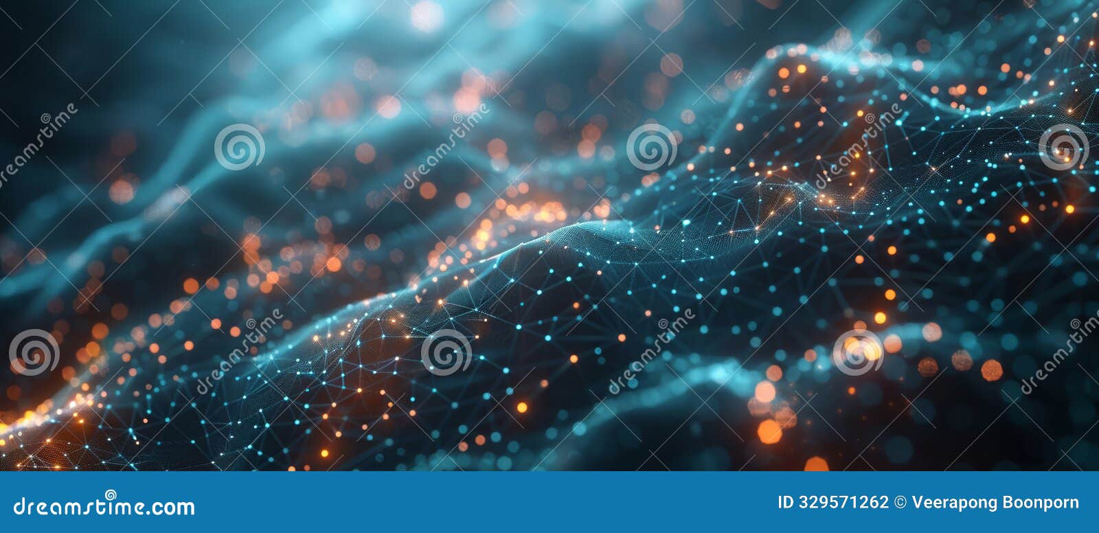 Abstract AI Technology Visuals, Digital Network Patterns, Futuristic ...