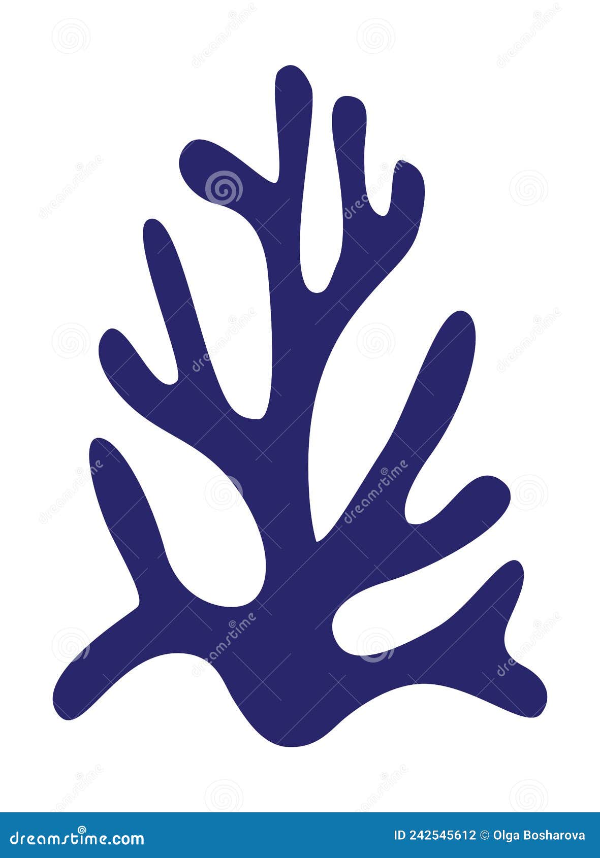 Abstract Algae Natural Logo Stock Vector - Illustration of lichen ...