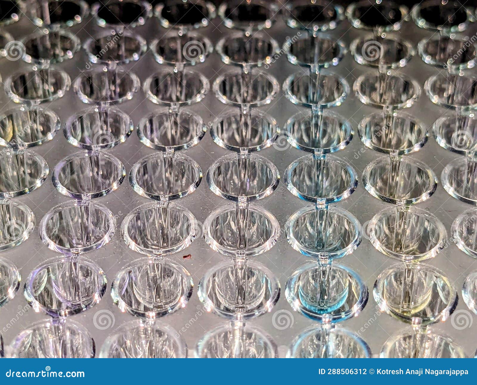 Abstract Alignment of Glass Round or Circle Pattern Stock Photo - Image ...