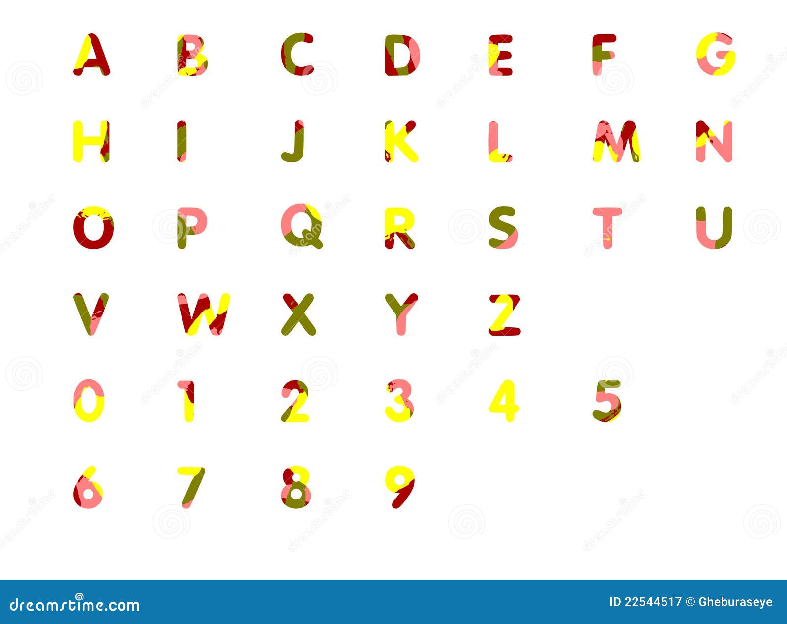 Abstract alphabet stock vector. Illustration of consonants - 22544517