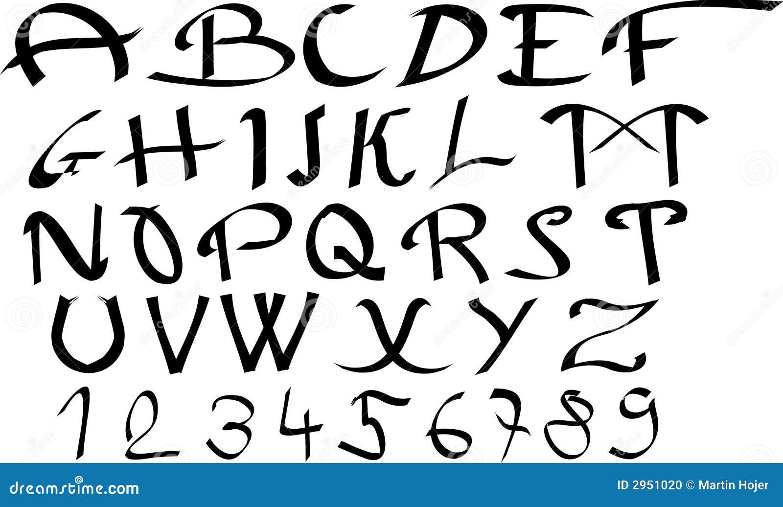 Abstract alphabet stock vector. Illustration of alphabet - 2951020