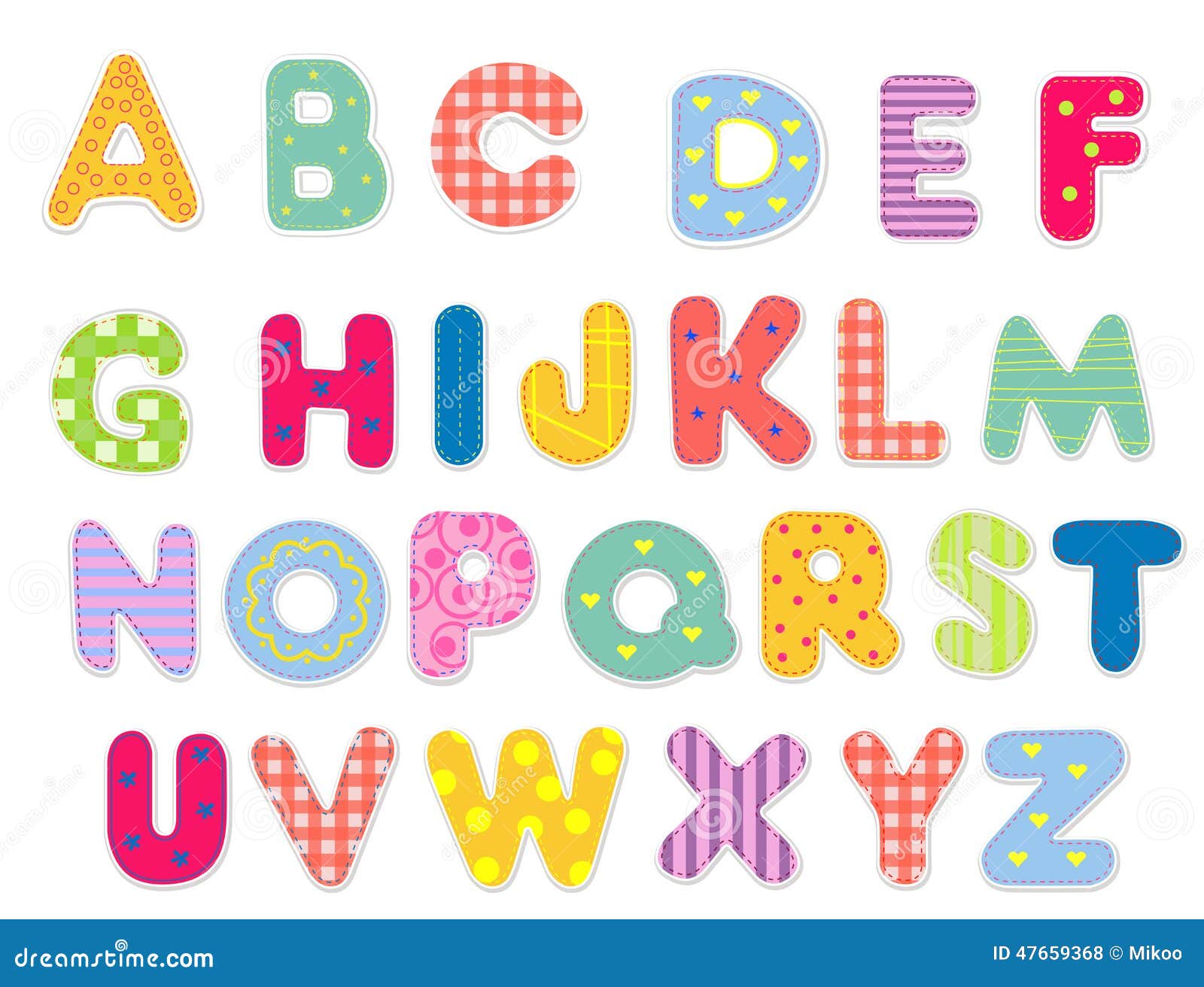 Abstract alphabet stock vector. Illustration of typographic - 47659368