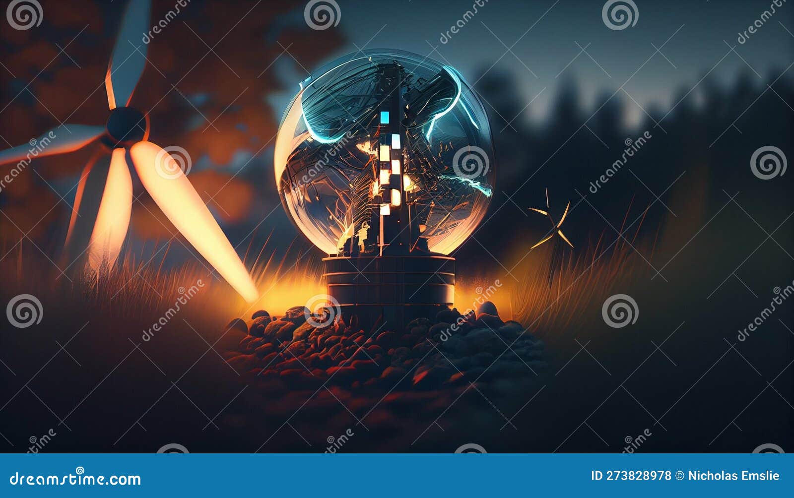 Abstract Alternative Energy Background Wallpaper for Presentations and ...