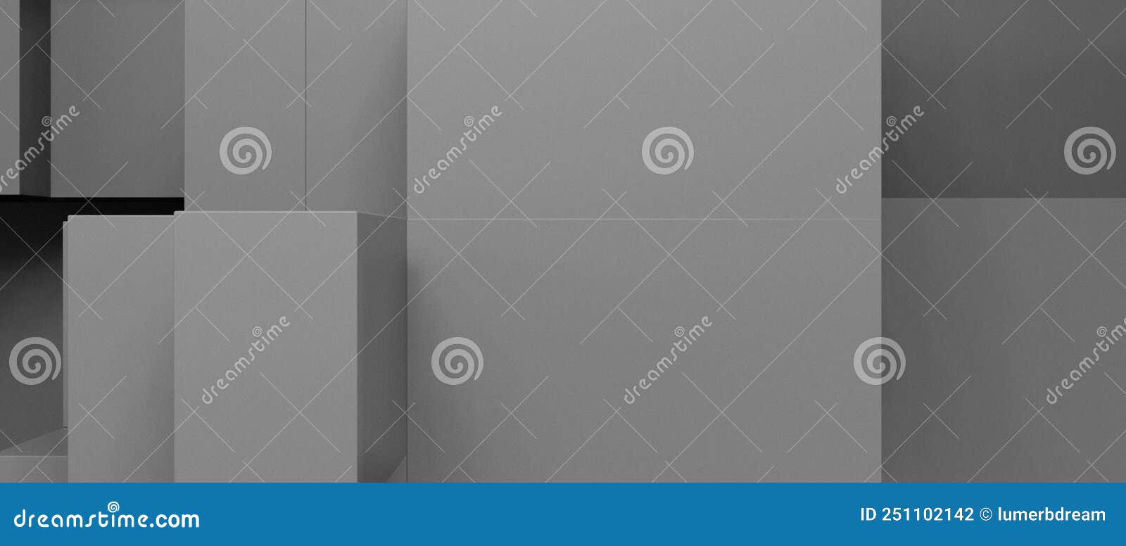 Abstract Amazing Futuristic Cubes Modern Charcoal Abstract Background ...