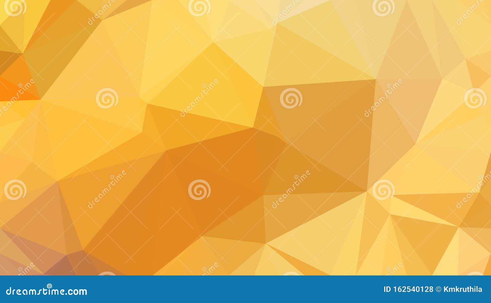 Abstract Amber Color Polygon Triangle Background Vector Illustration ...