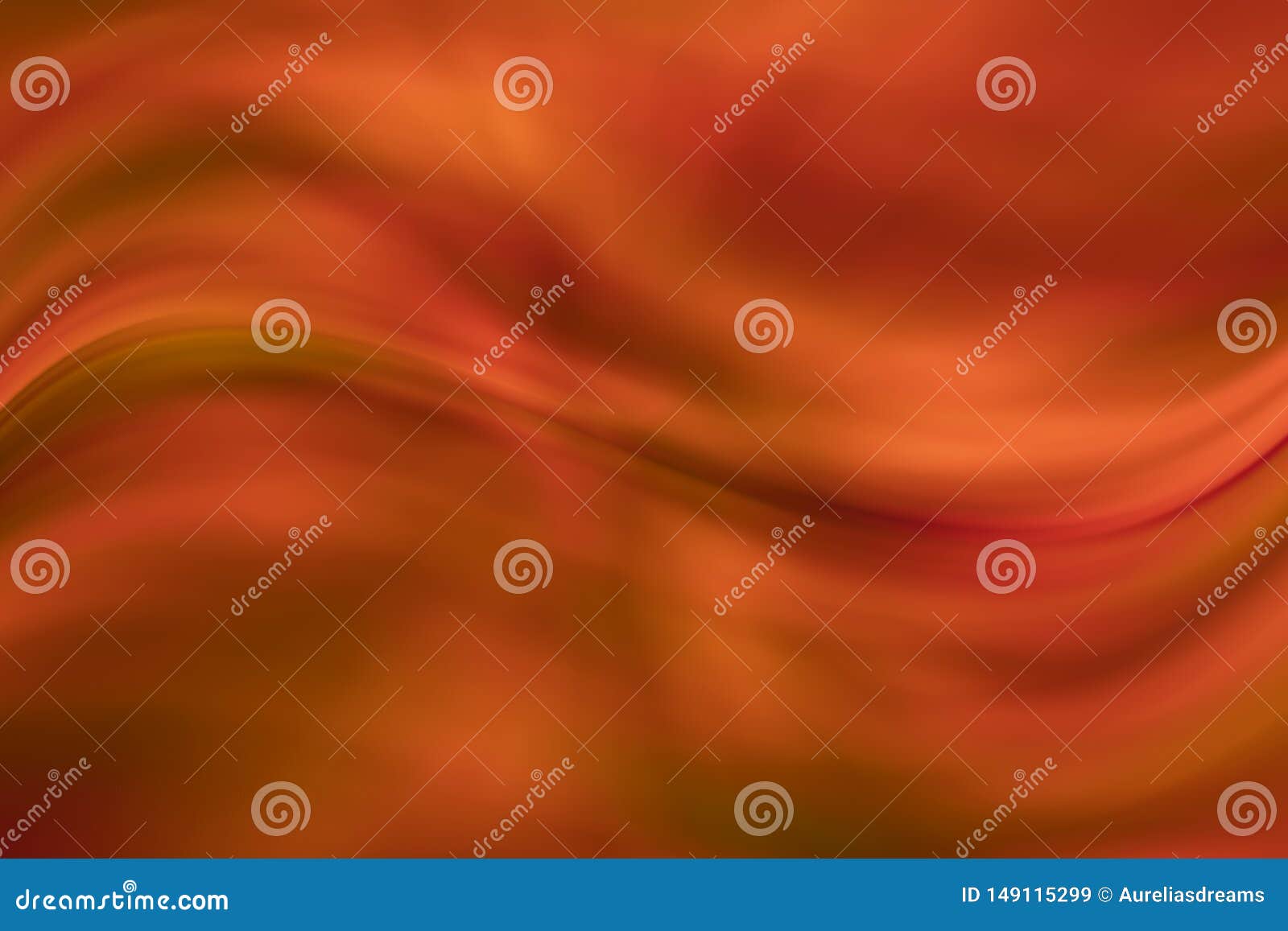 Abstract Amber Red Wavy Background Stock Illustration - Illustration of ...
