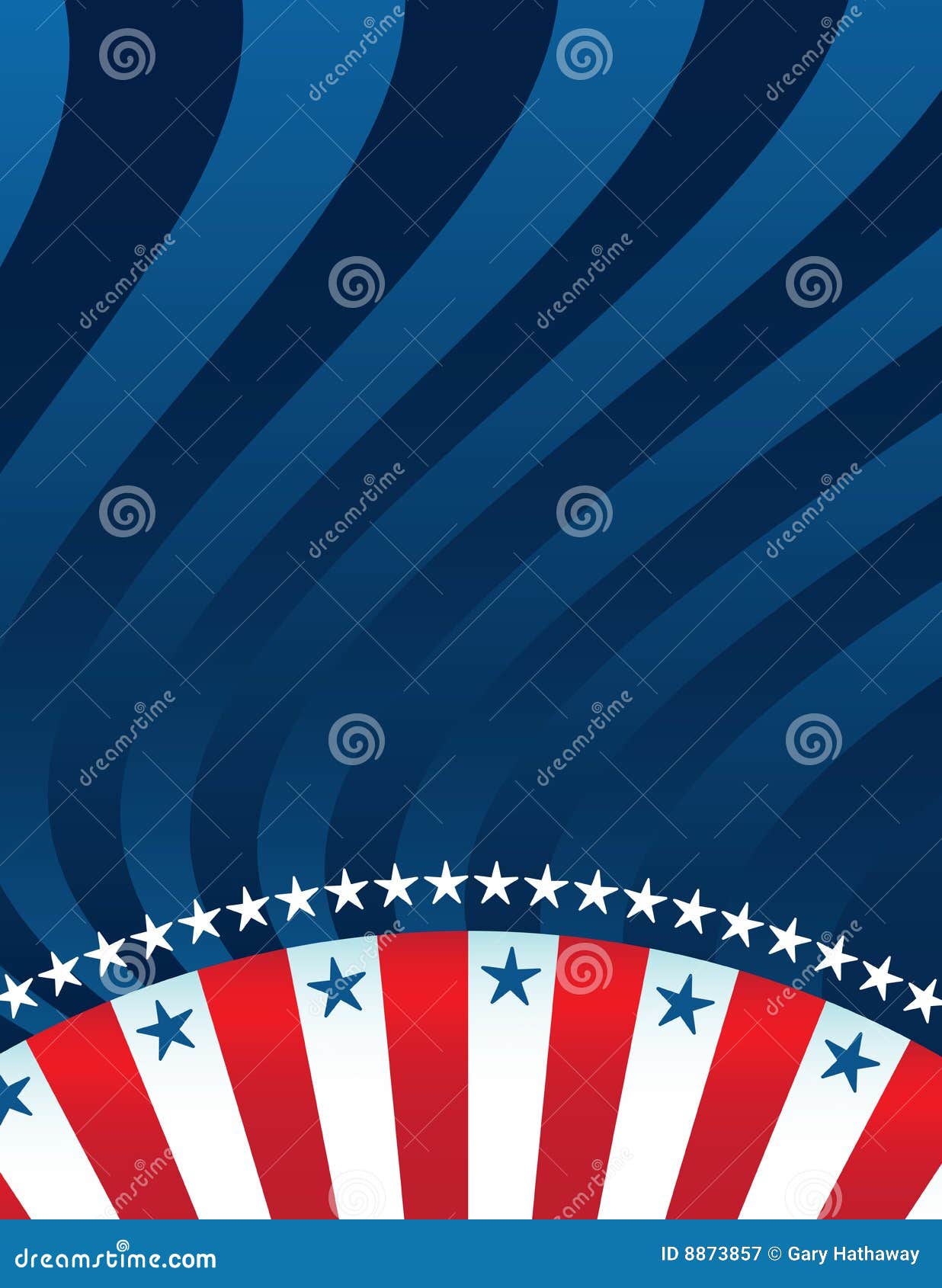 Abstract American Background Stock Vector - Illustration of stars ...