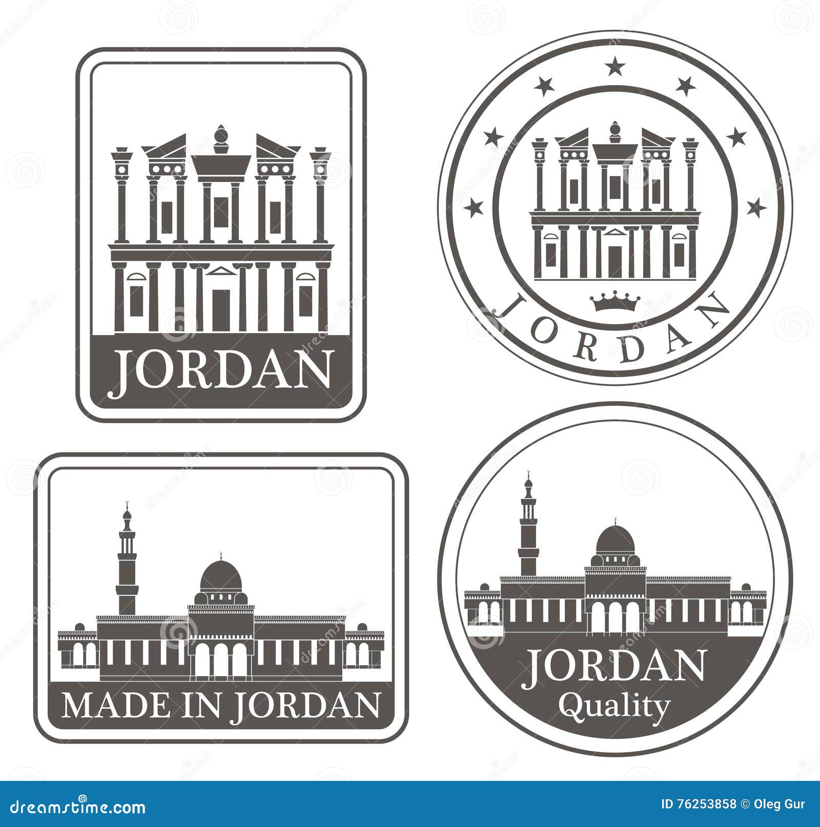 Abstract Amman stock vector. Illustration of ribbon, petra - 76253858