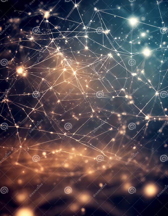 Abstract Analysis Knowledge Depicting Constellations Big Where ...