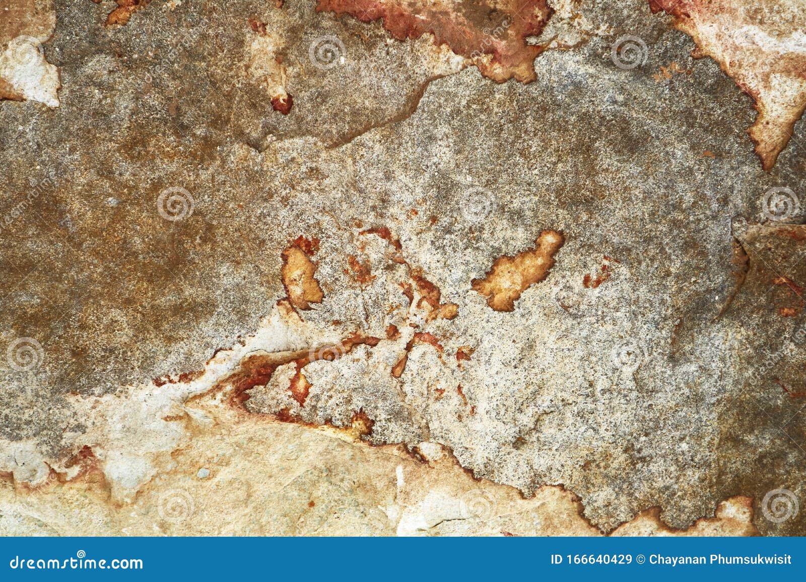 Abstract Ancient Granite Stone Sheet Surface Cave for Interior Rust ...