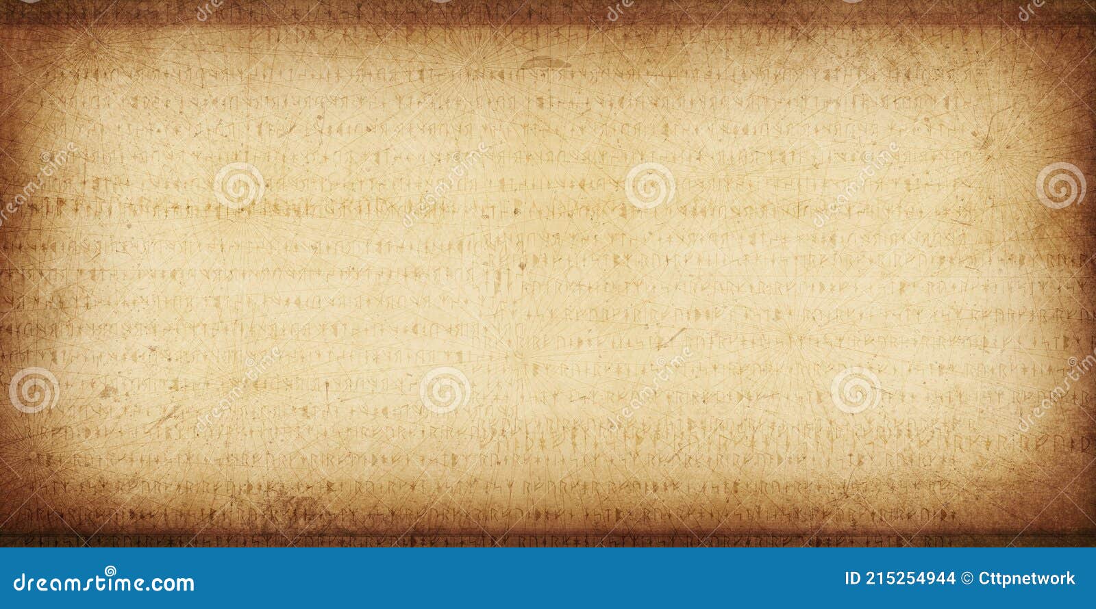 Abstract Ancient Style Background with Ancient Language Signs in the ...