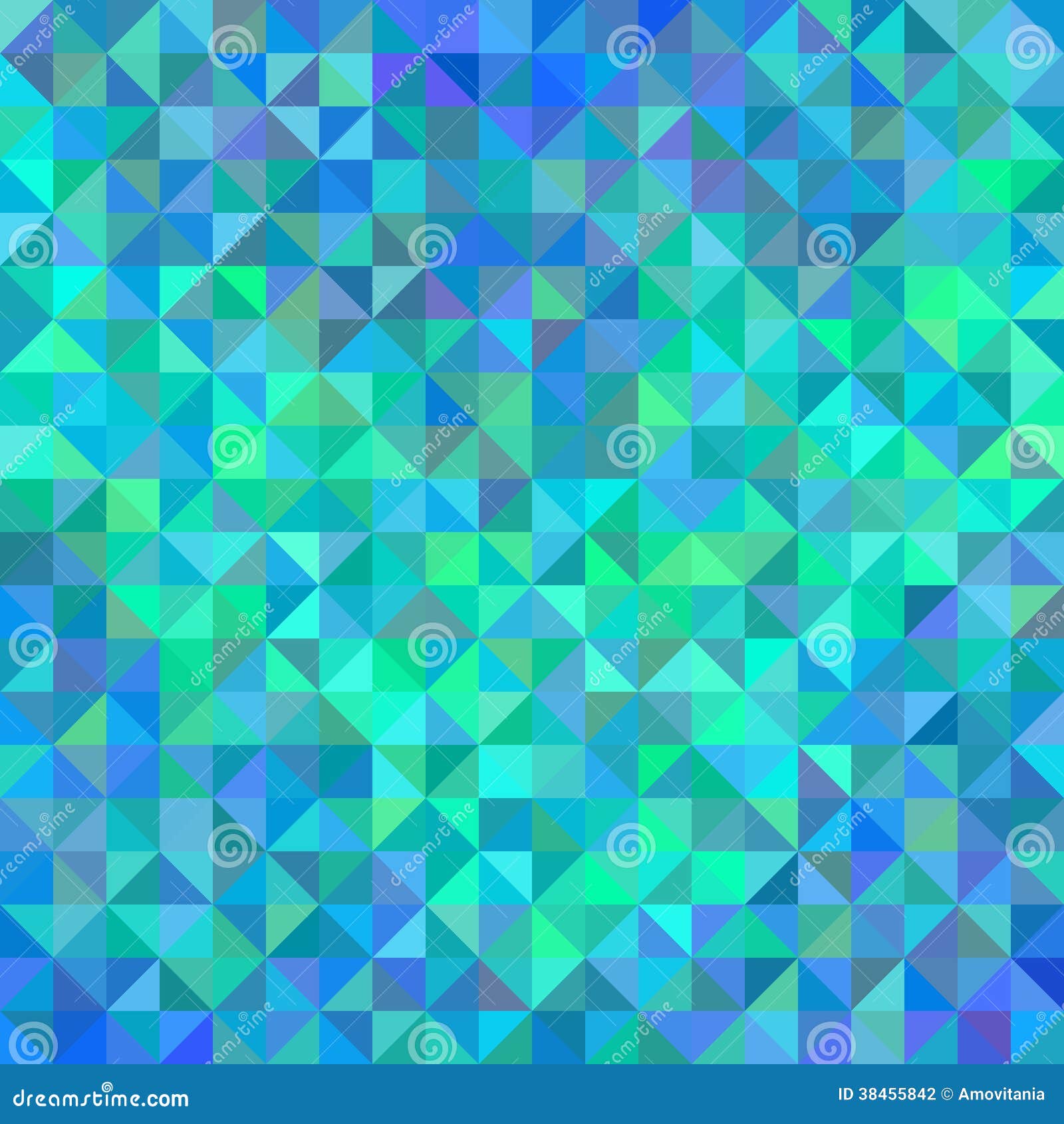 Abstract Angle Background in Blue and Turquoise Stock Vector ...