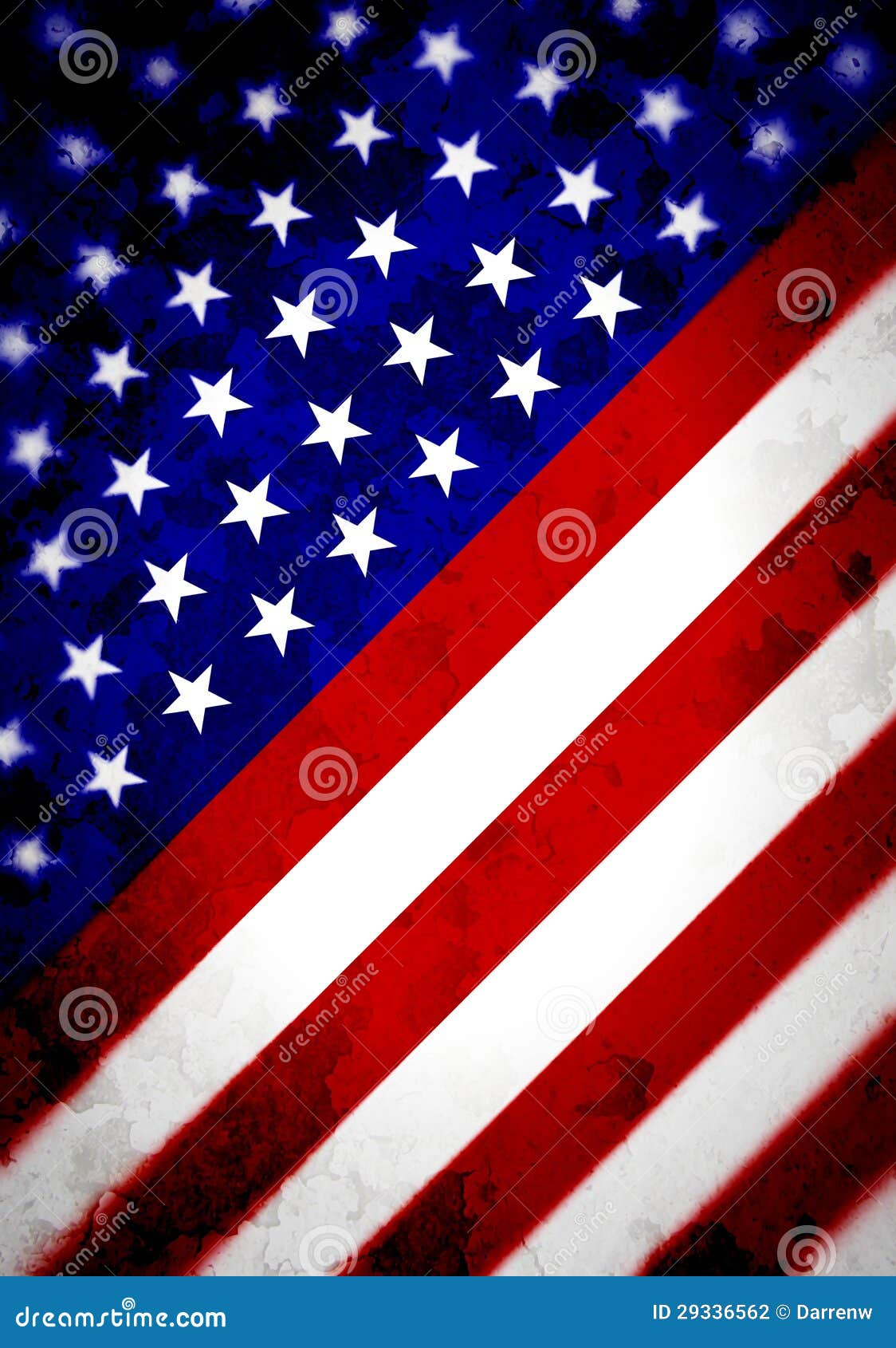 Abstract Angled US Flag stock illustration. Illustration of worn - 29336562