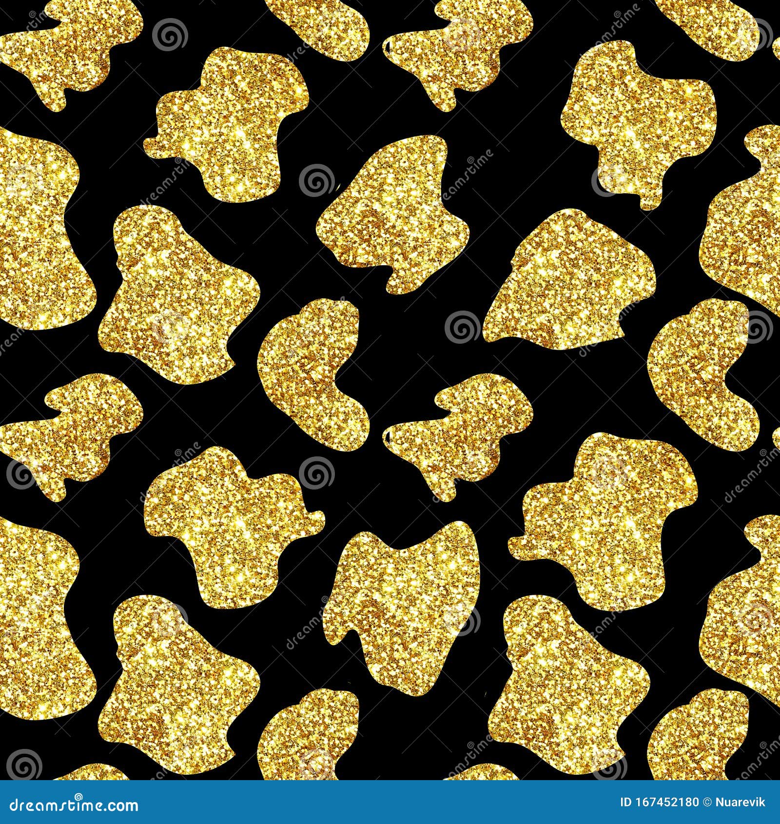 Abstract Animal Print Glitter Sparkling Seamless Pattern Stock ...