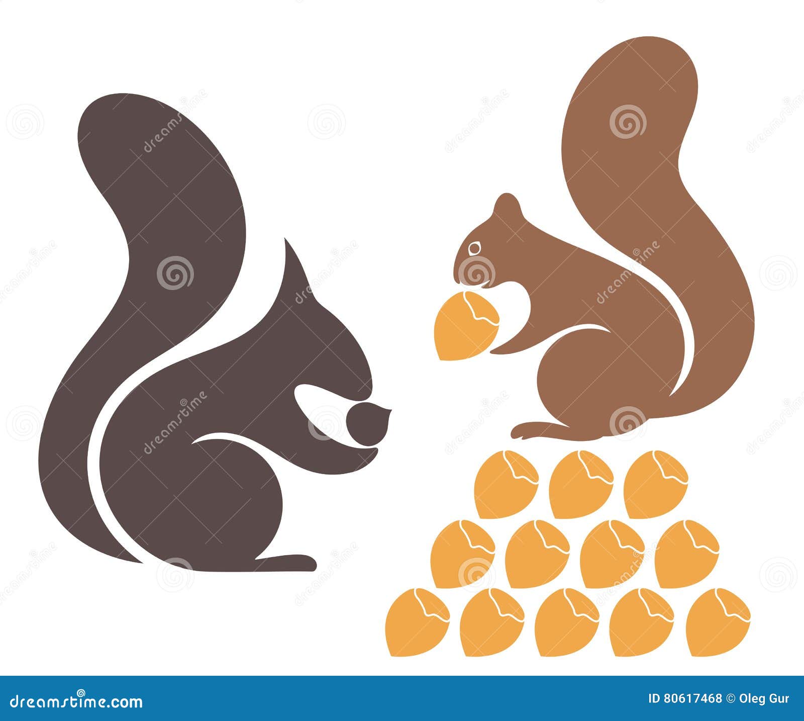 Abstract Animal stock vector. Illustration of isolated - 80617468