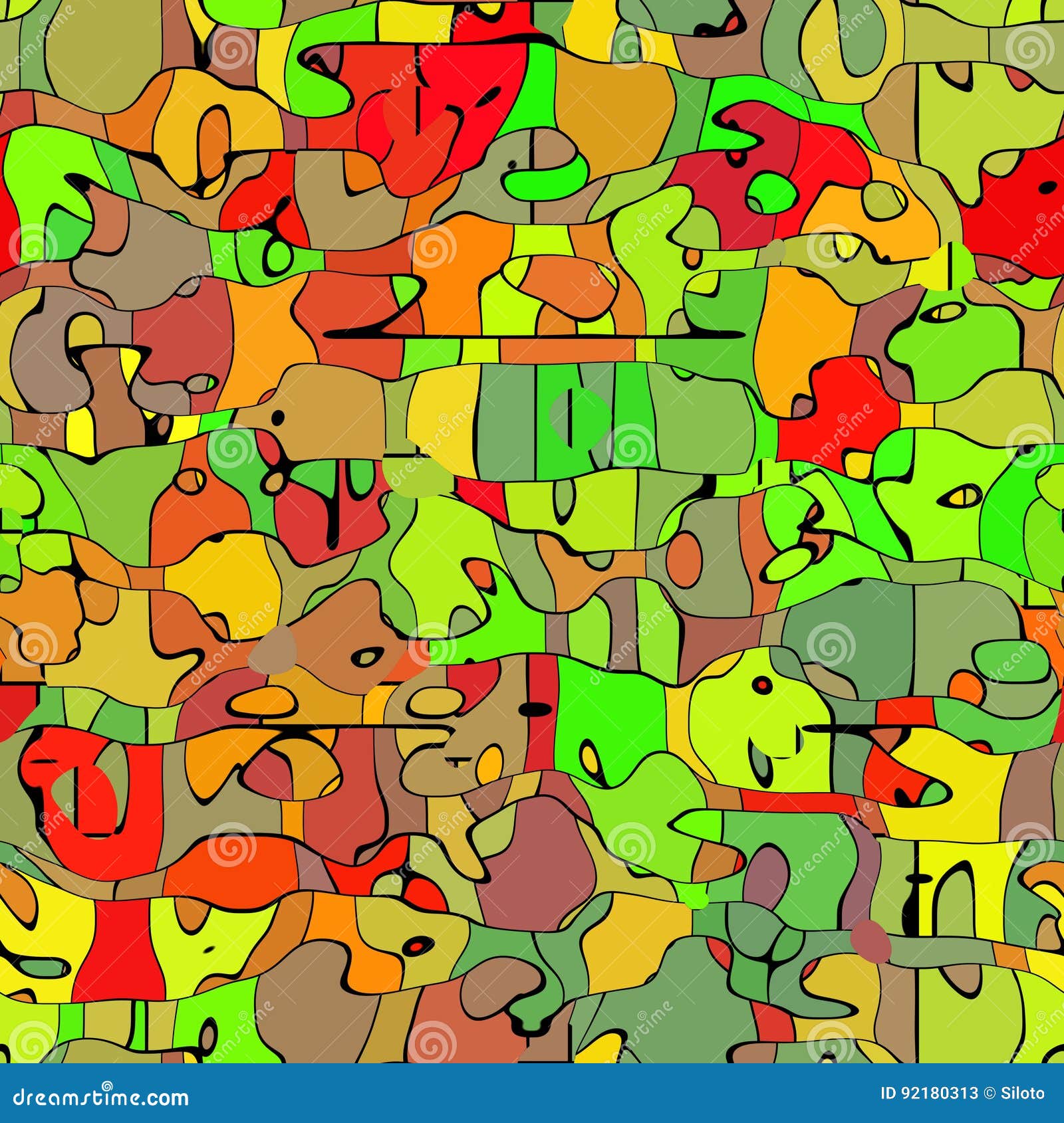 Abstract animals stock illustration. Illustration of confusion - 92180313