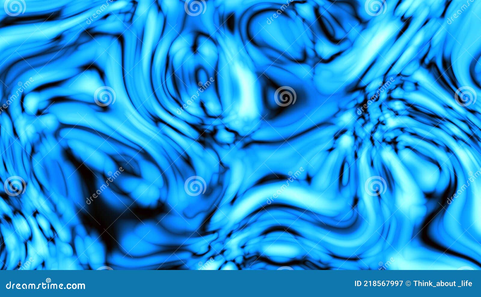 Abstract Animated Colorful Paint Ink Liquid. Stock Illustration ...