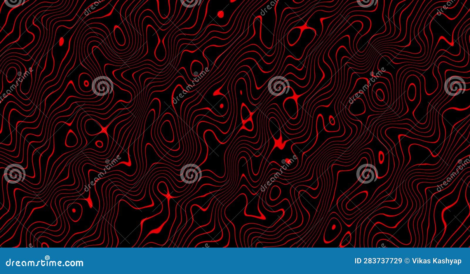 Abstract Animated Outline Topographic Contour Map Stock Video Video