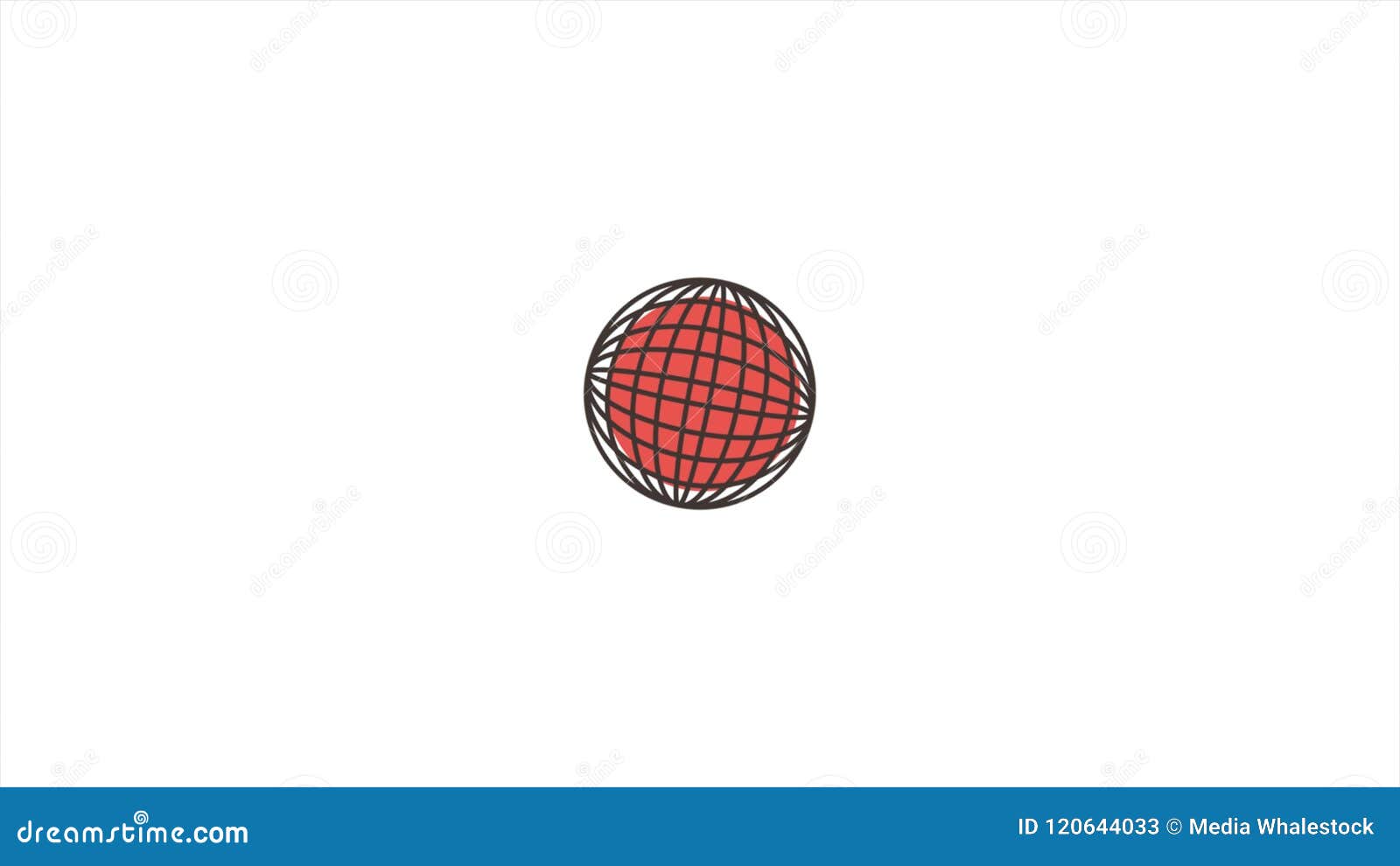 Abstract Animation with Different Figures Moving in a Circle Stock ...