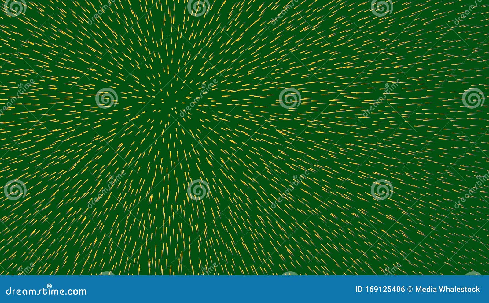 Abstract Animation of Glowing Dots on a Blue Background. Animation ...