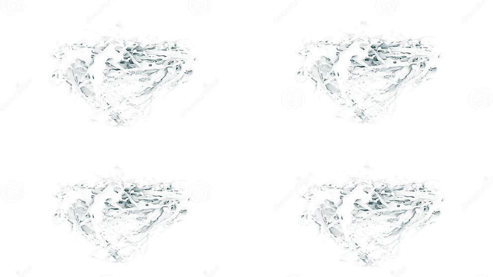 Abstract Animation of Motionless Splashes of Milk and Water Rotating on ... Abstract Animation of Motionless Splashes of Milk and Water Rotating on ...