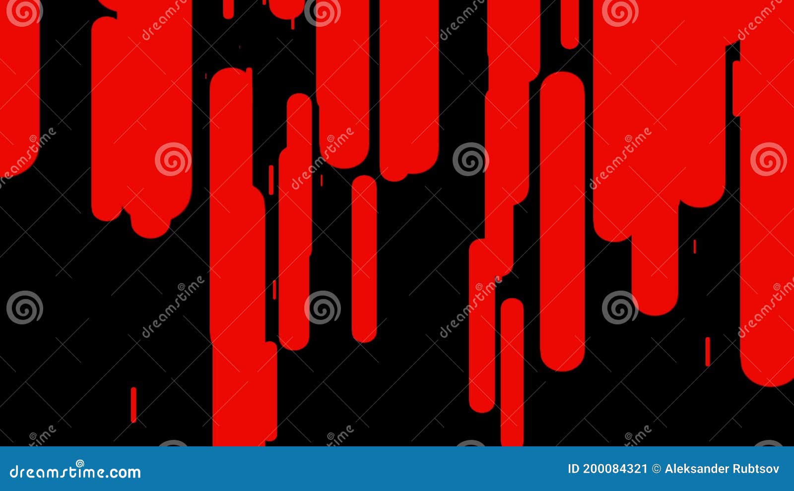 Abstract Animation of Rain on . Simple Shapes. Stock Video - Video of ...