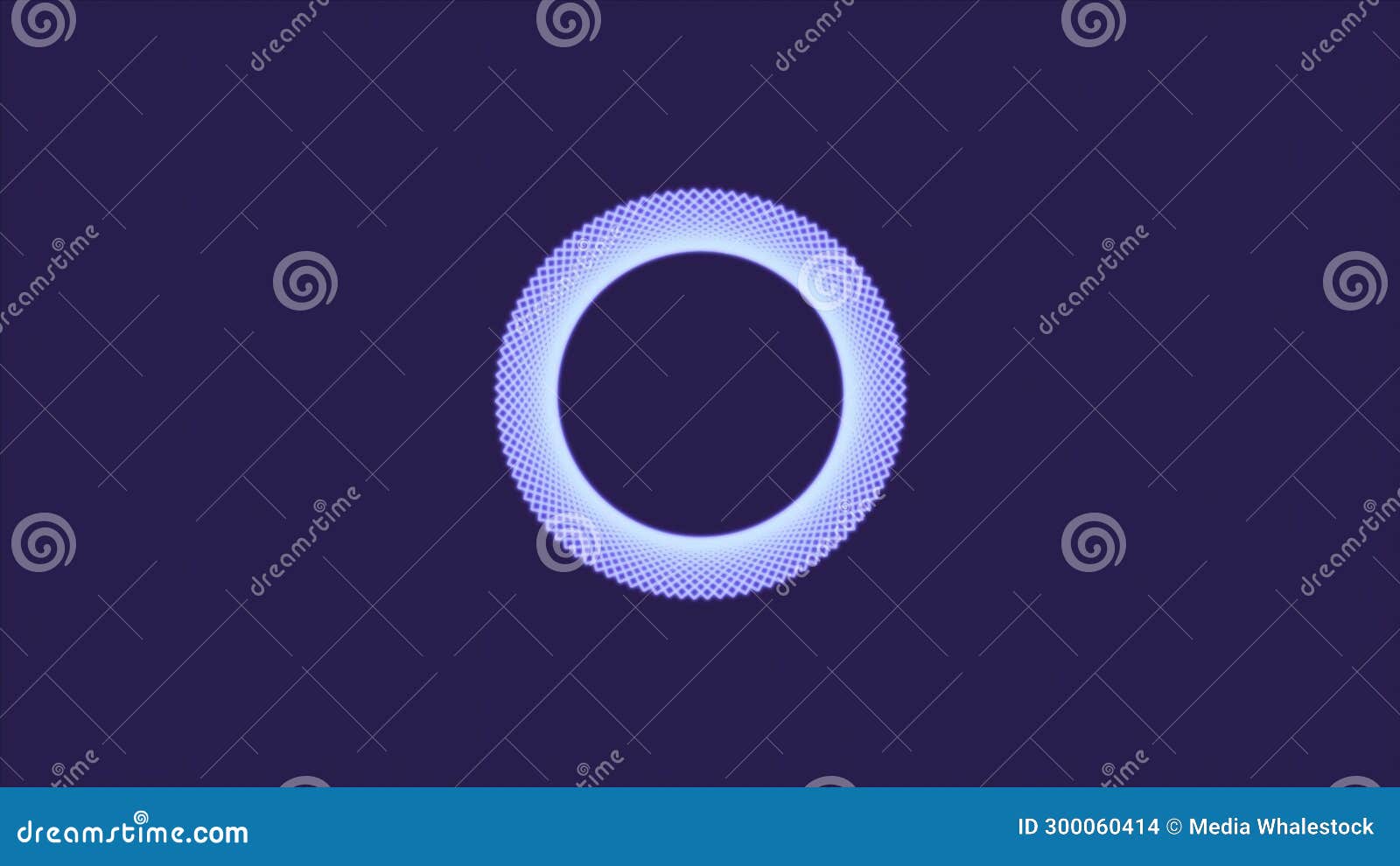 Abstract Animation with Rotating on a Violet Background Computer ...