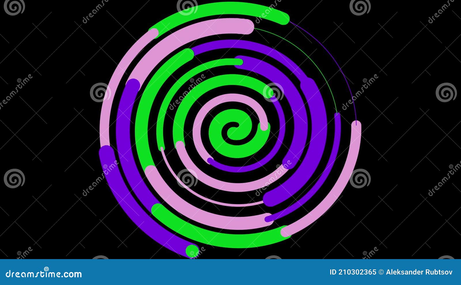 Abstract Animation. Simple Shapes. Cyclic Sequence Stock Video - Video ...