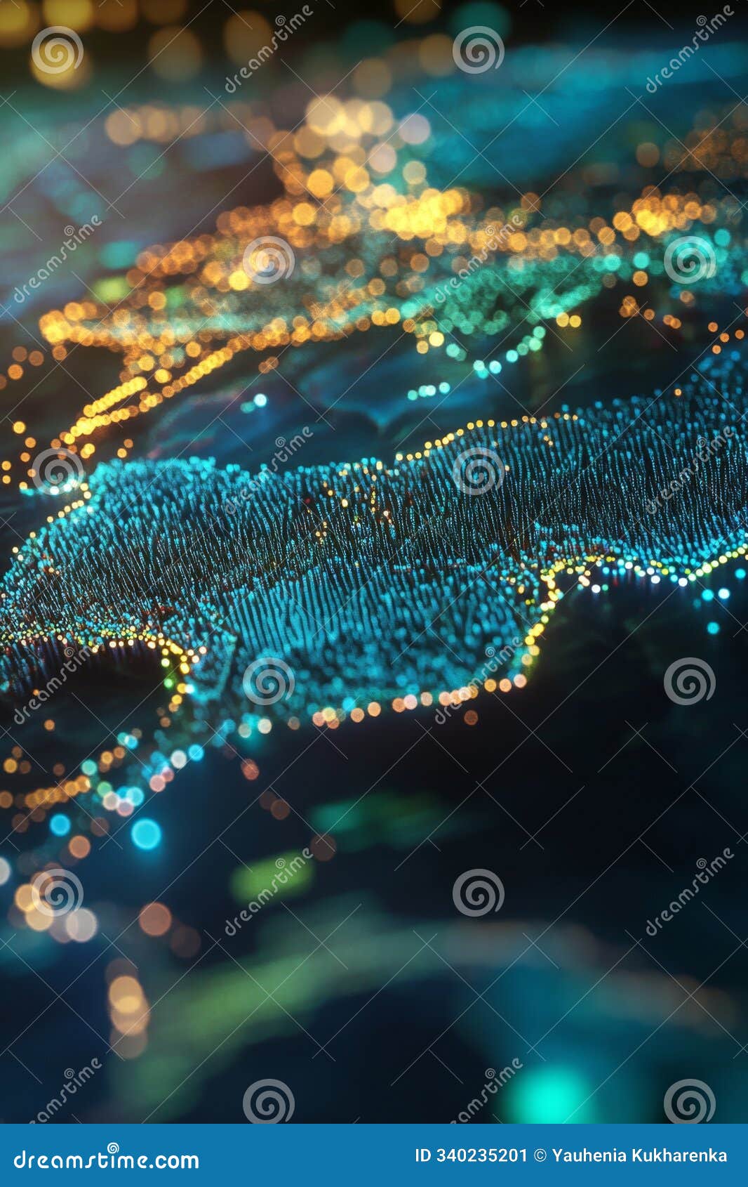 Dynamic Online Shopping Data Stock Illustration - Illustration of ...