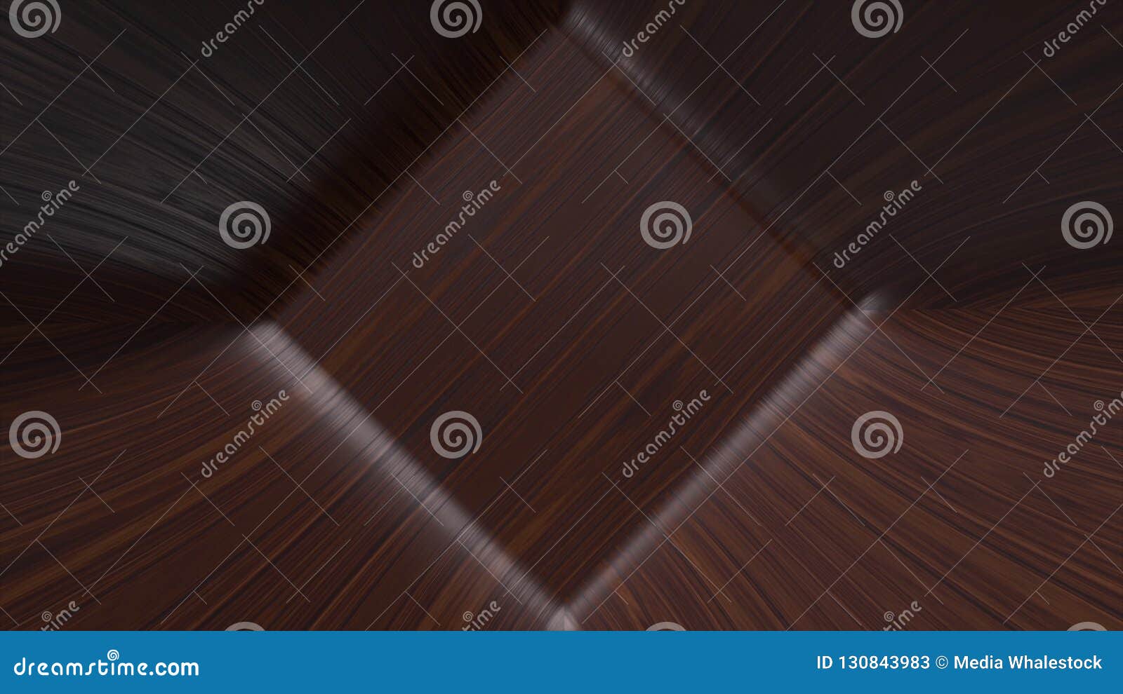 Abstract Animation of Wooden Surface. Closeup of Wooden Surface of ...