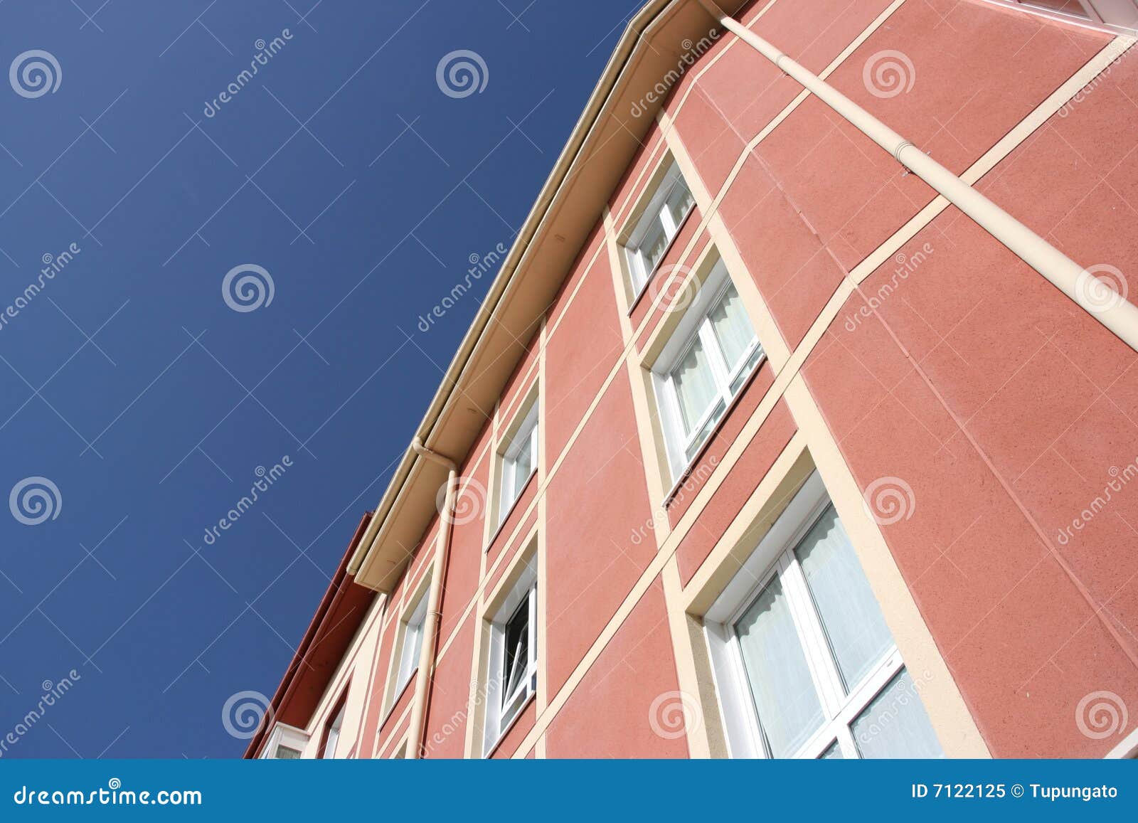Abstract Apartment Building Stock Image - Image of europe, summer: 7122125